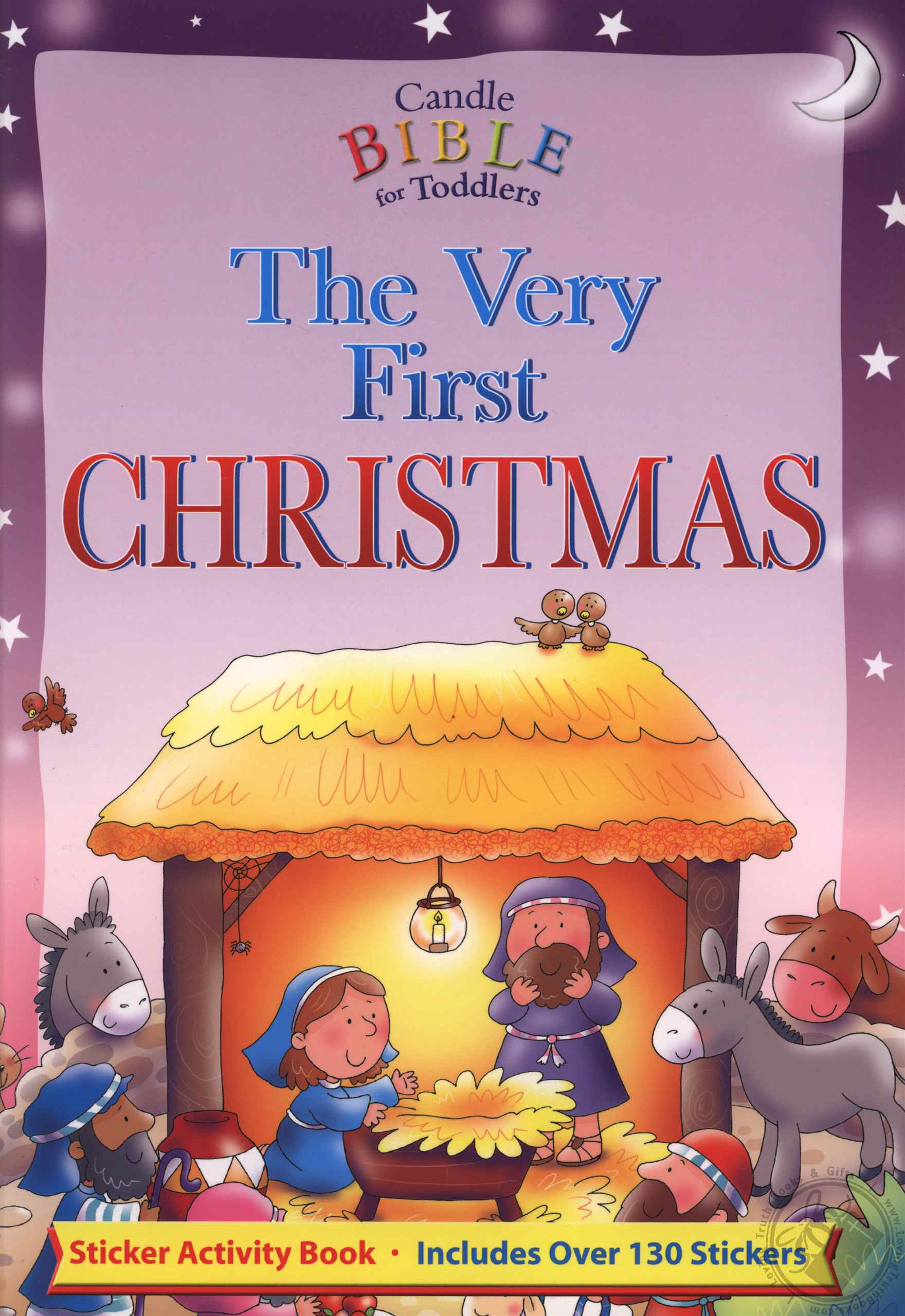 The Very First Christmas Sticker Activity Book (Candle Bible for ...