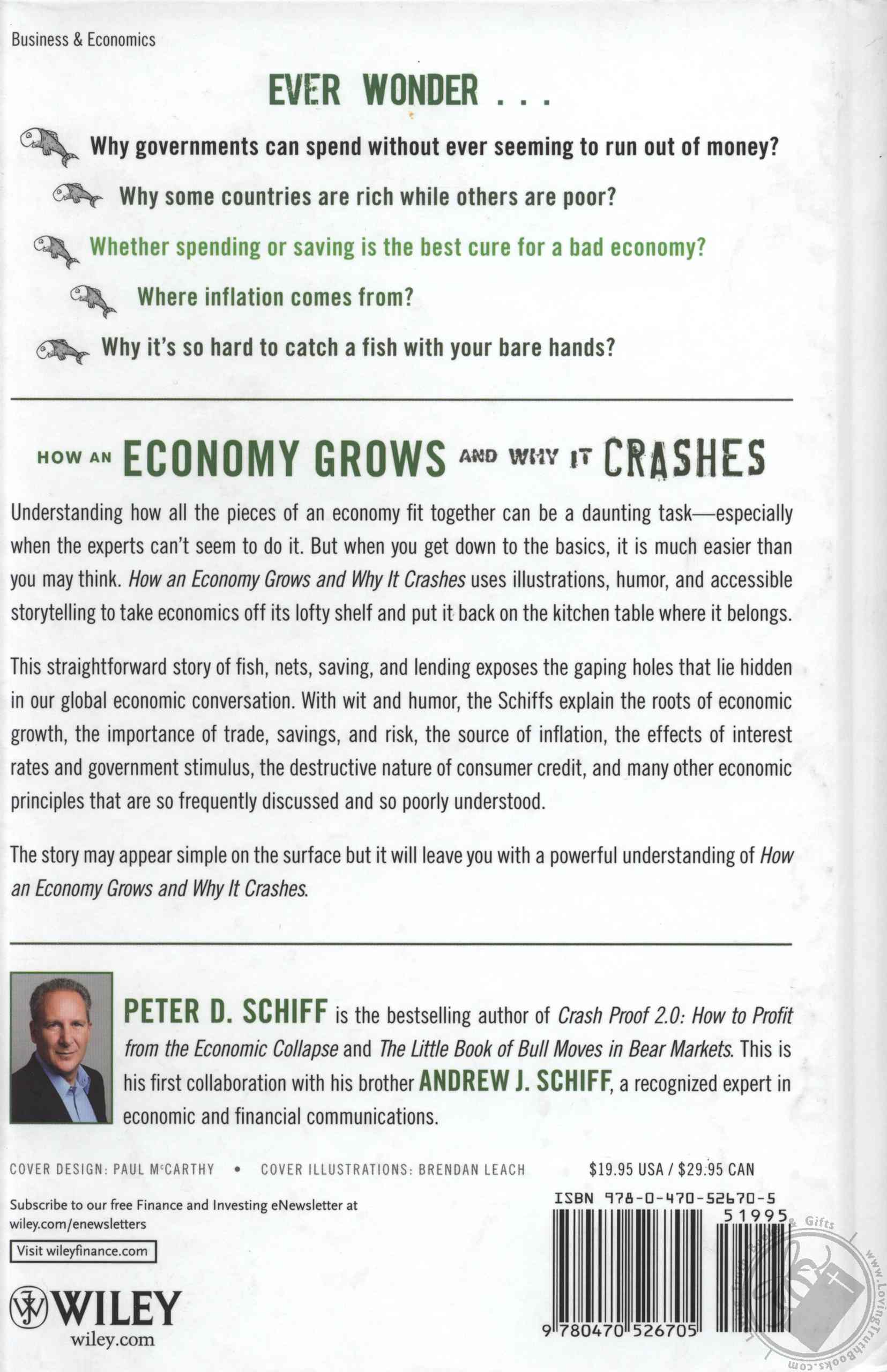 How an Economy Grows and Why It Crashes by Peter Schiff (Book ...