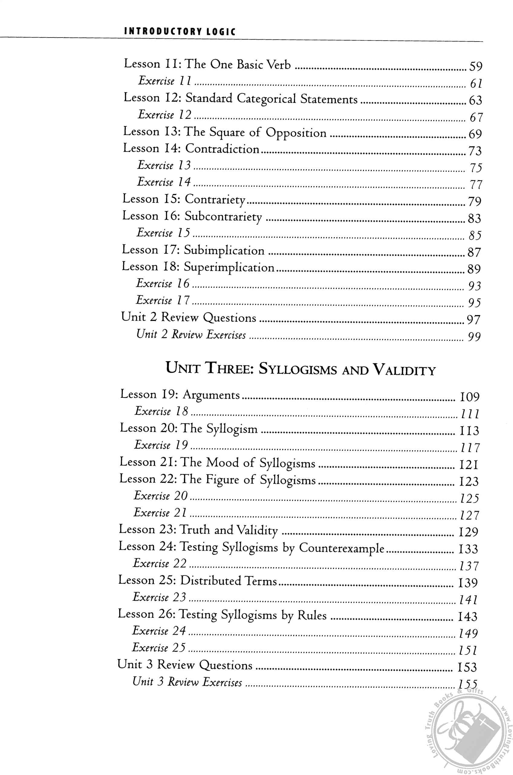 Set Introductory Logic For Christian And Home Schools Curriculum