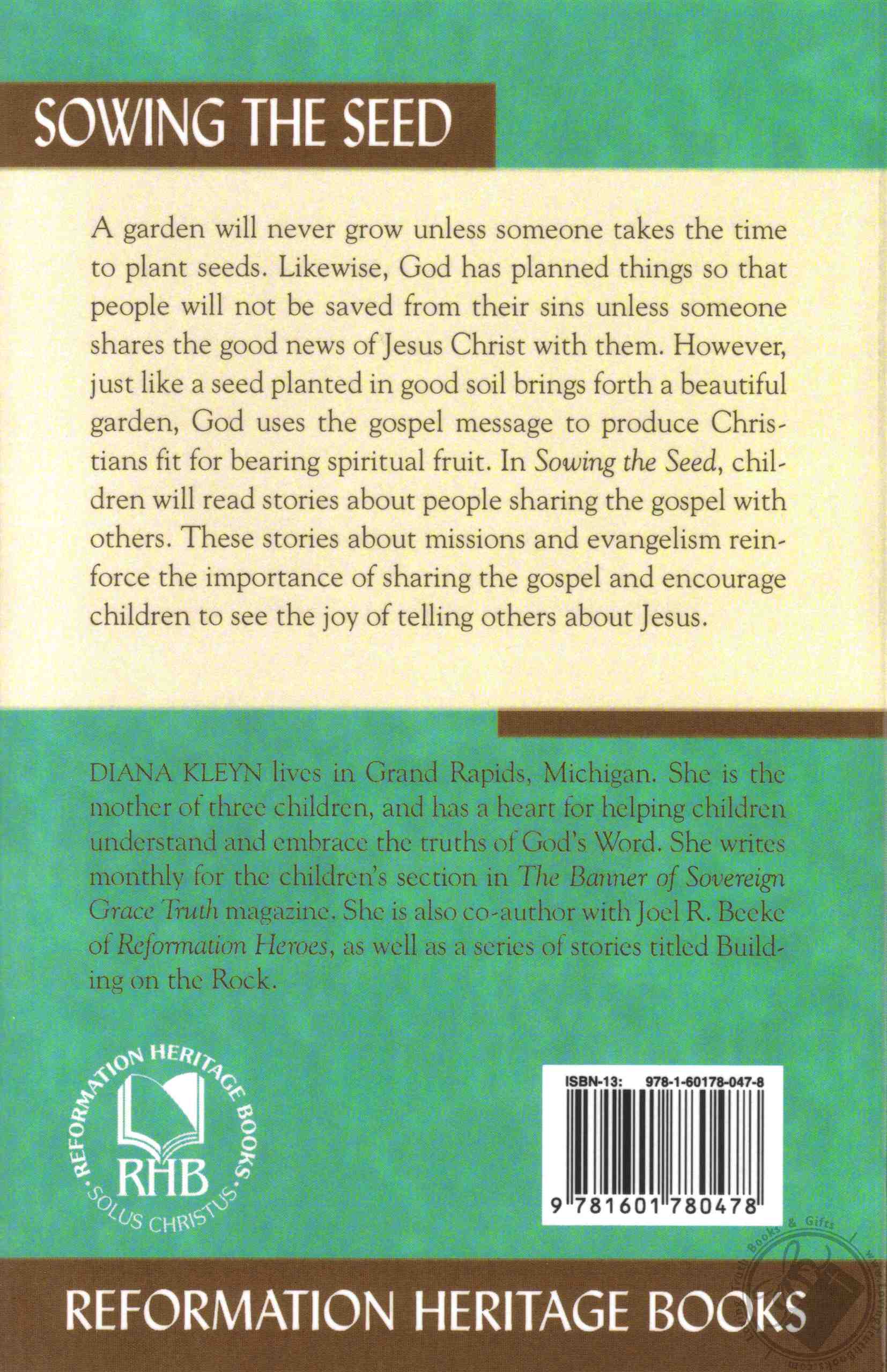 Sowing the Seed: Evangelism Stories for Children (The Lord's Garden ...