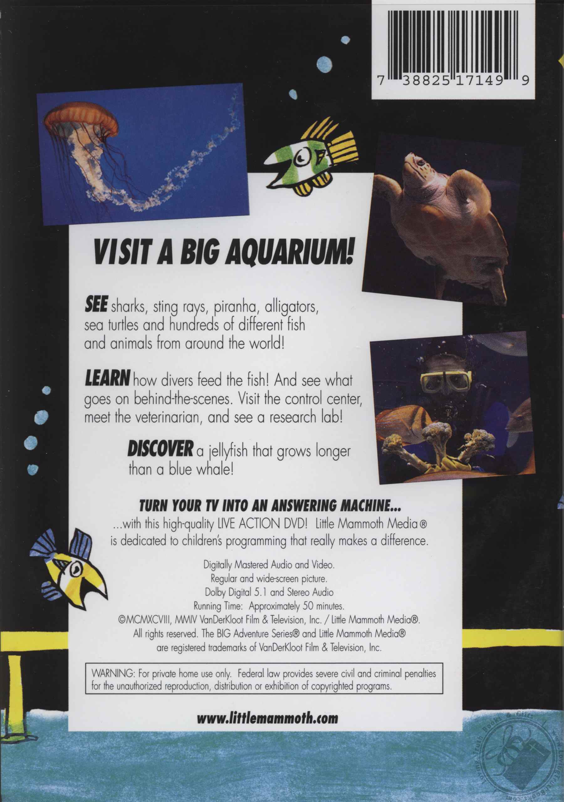 The BIG Aquarium (The Little Mammoth Big Adventure Series) by William ...