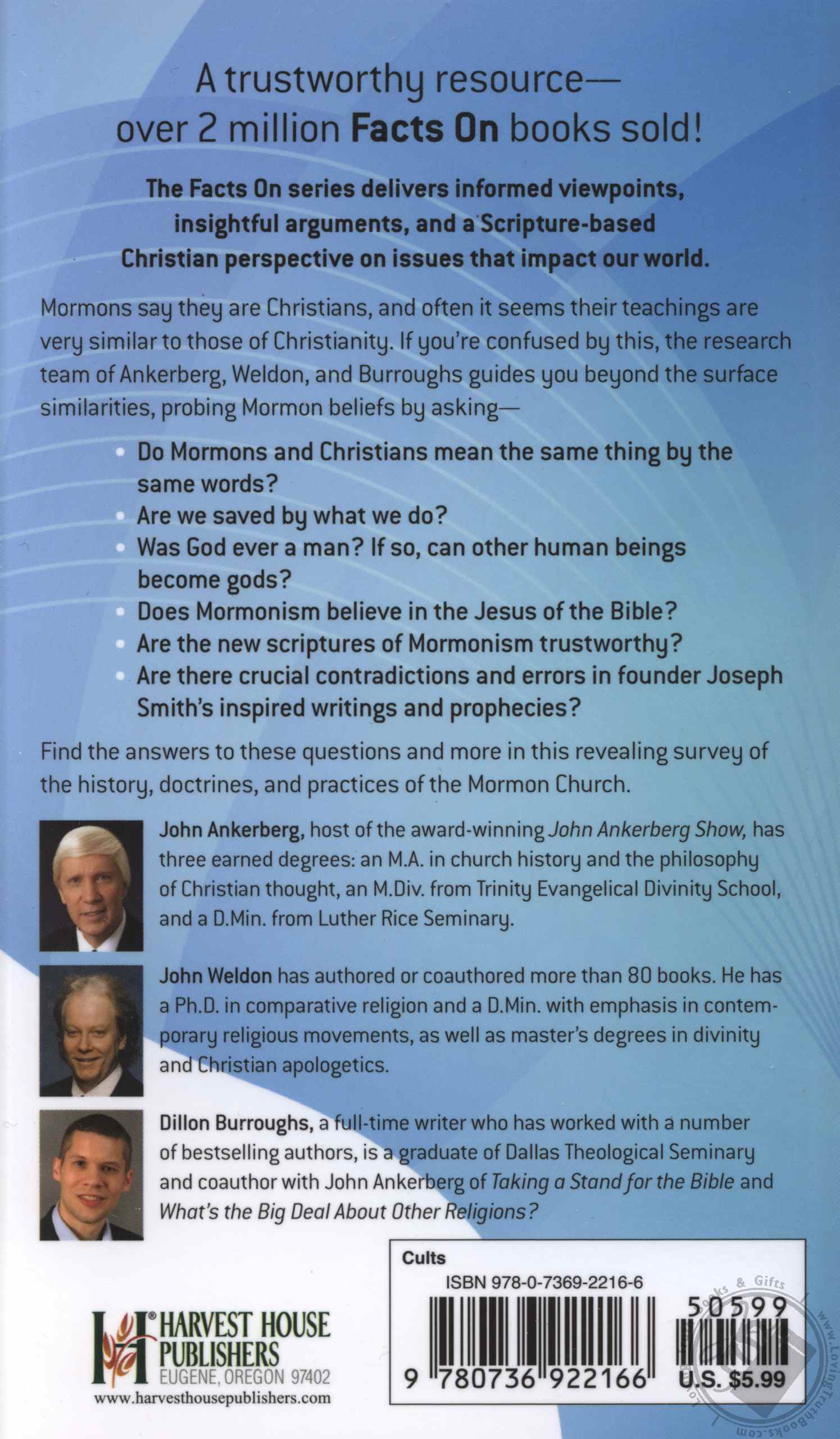 The Facts on the Mormon Church (The Facts On Series) by John Ankerberg ...