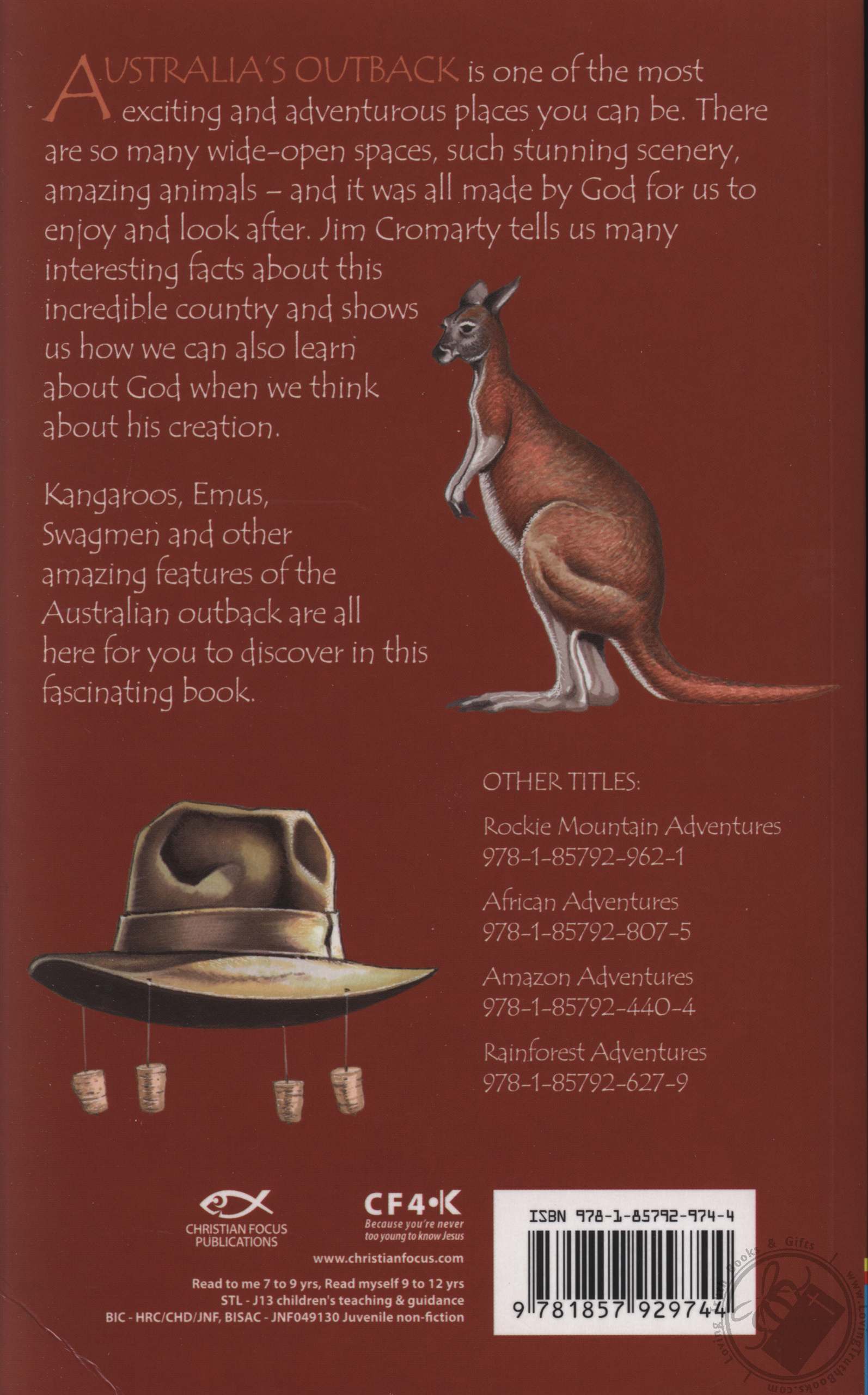 Outback Adventures by Jim Cromarty (Book / Paperback) (Loving Truth ...