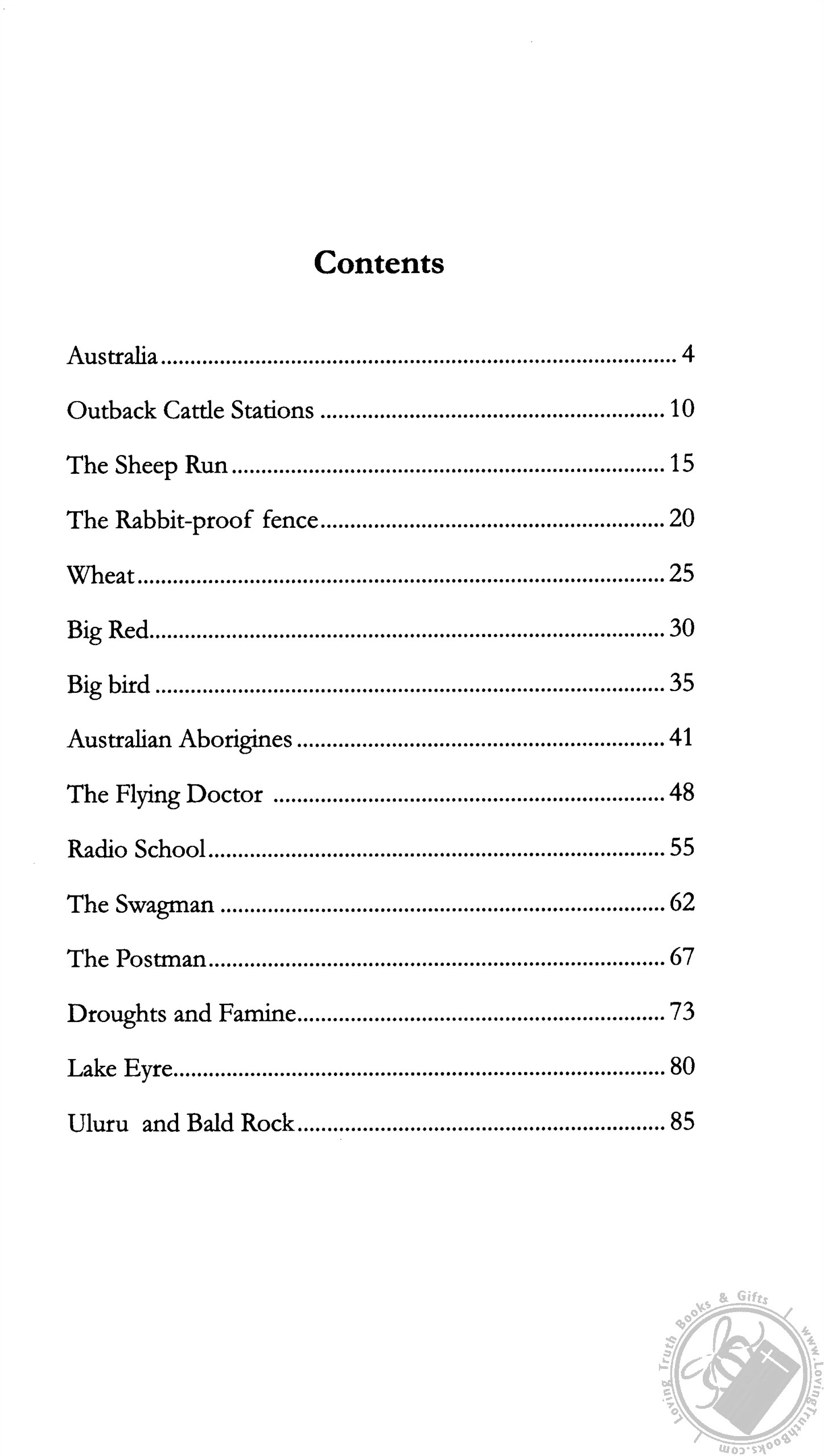 Outback Adventures by Jim Cromarty (Book / Paperback) (Loving Truth ...