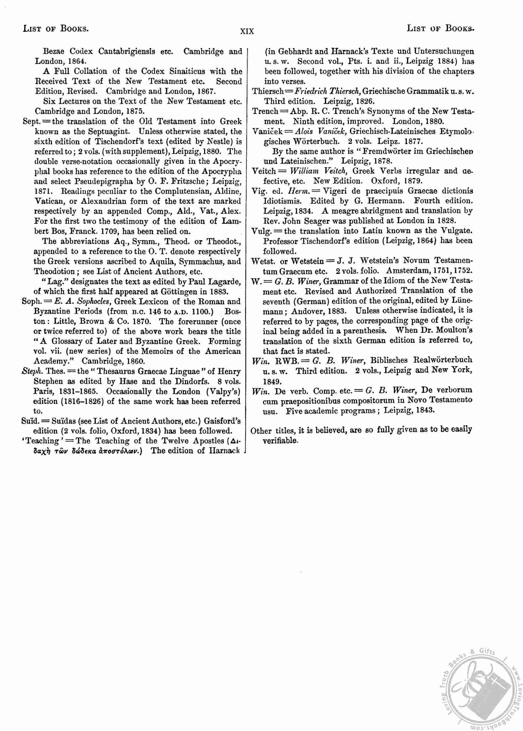 Thayer's Greek-English Lexicon of the New Testament: Coded with Strong ...