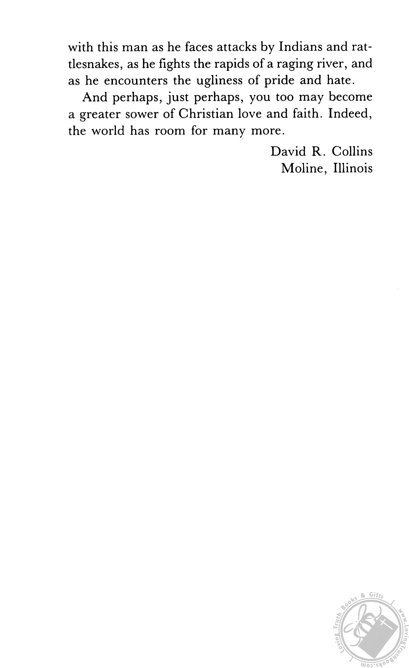 Johnny Appleseed: God's Faithful Planter, John Chapman (The Sowers) by ...