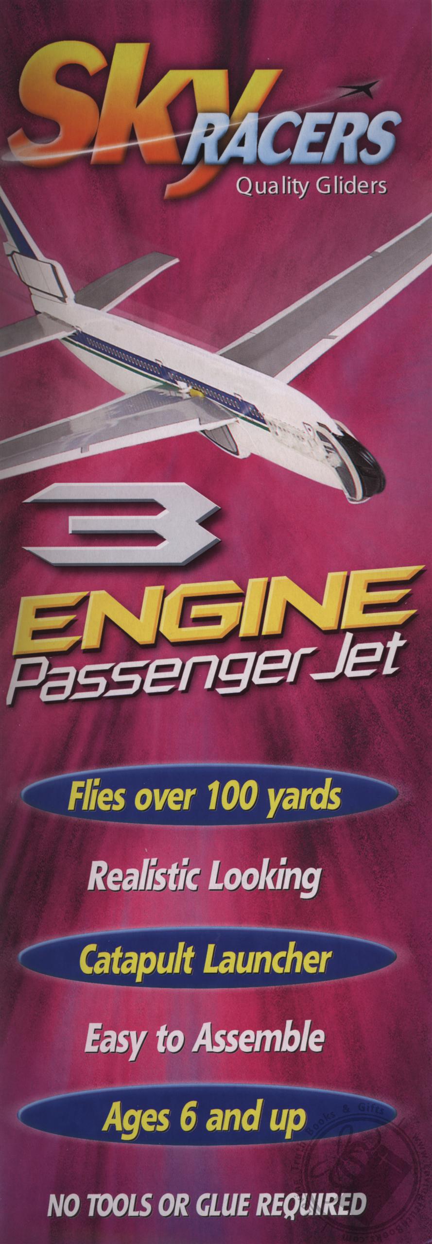 Sky Racers 3 Engine Passenger Jet (Aircraft Model, Explore the Science ...