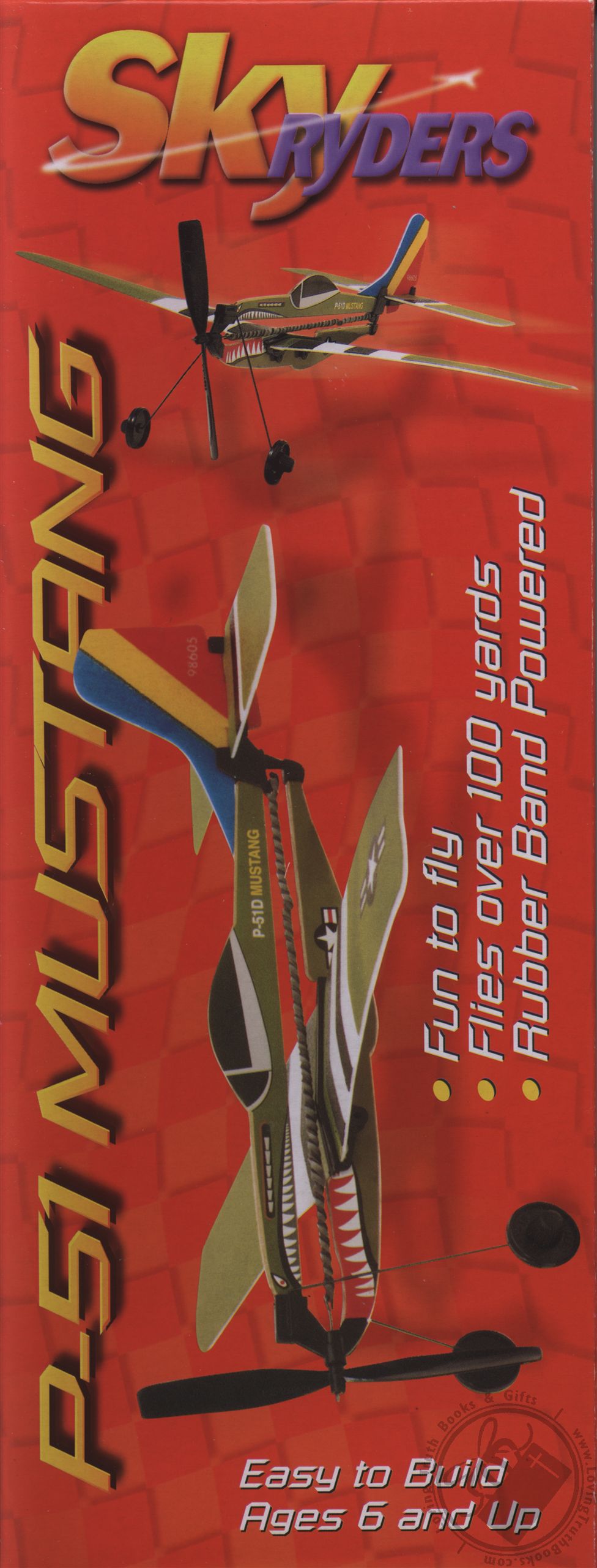 Sky Ryders P-51 Mustang (Aircraft Model, Explore the Science of Flight ...