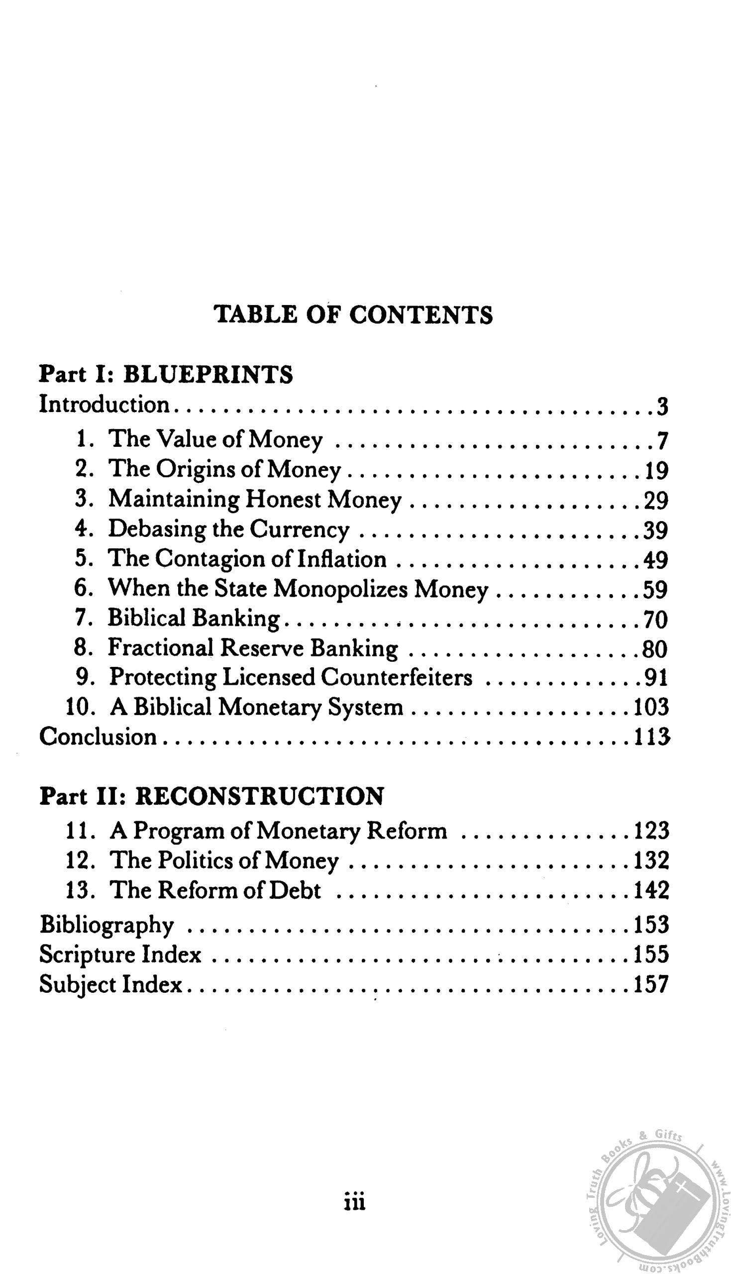Honest Money: Biblical Principles of Money and Banking by Gary North ...