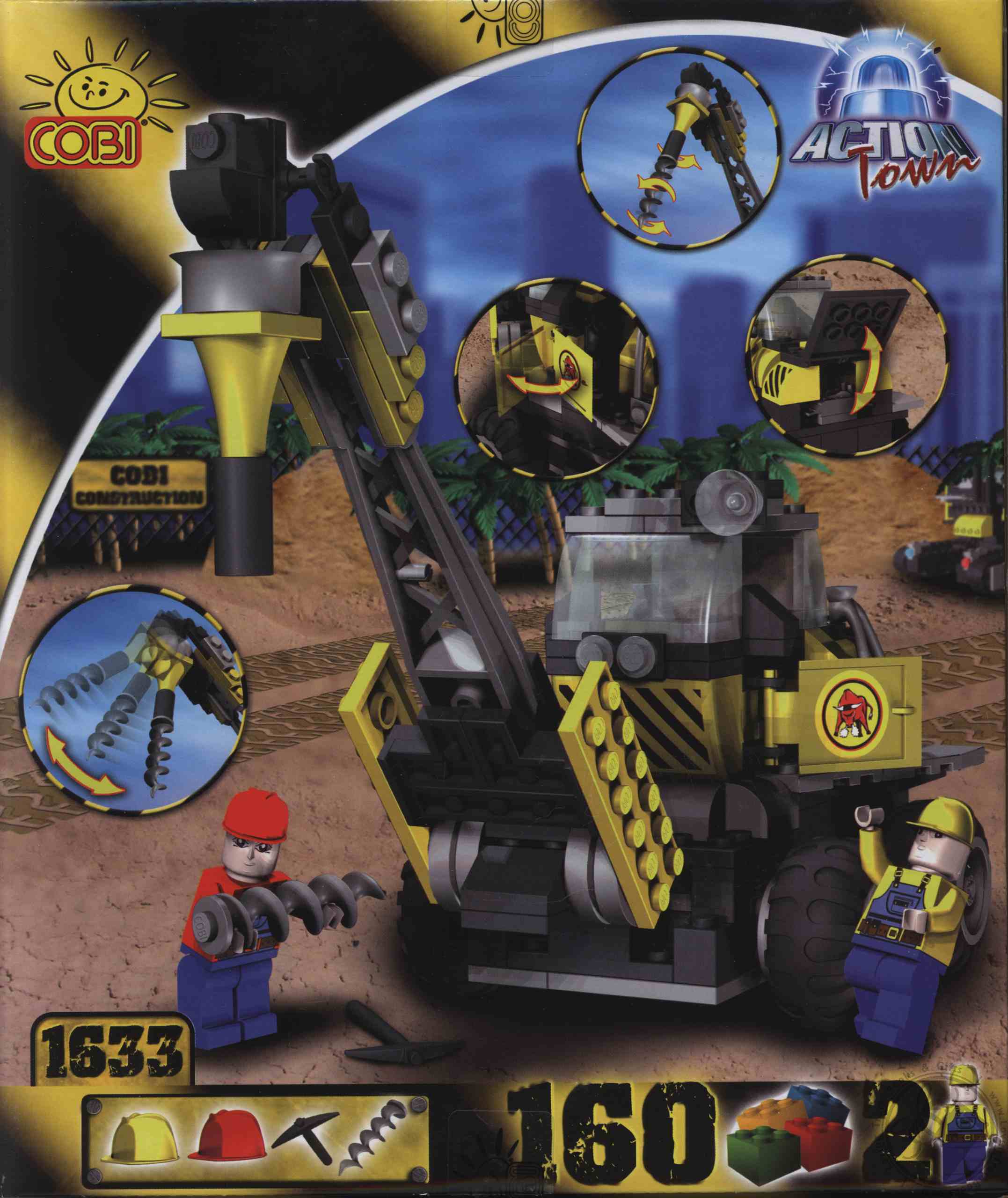 COBI Construction Drill, 160 Piece Set (LEGO® Compatible) by COBI (Toy ...