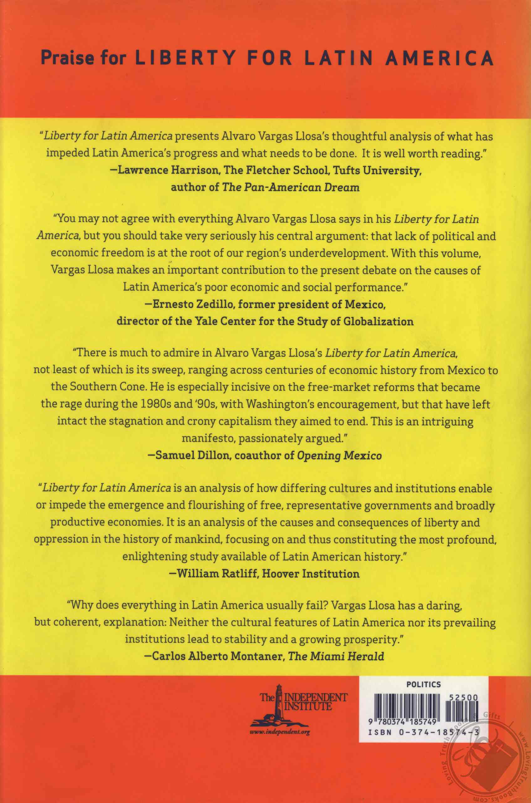 Liberty for Latin America: How to Undo Five Hundred Years of State ...