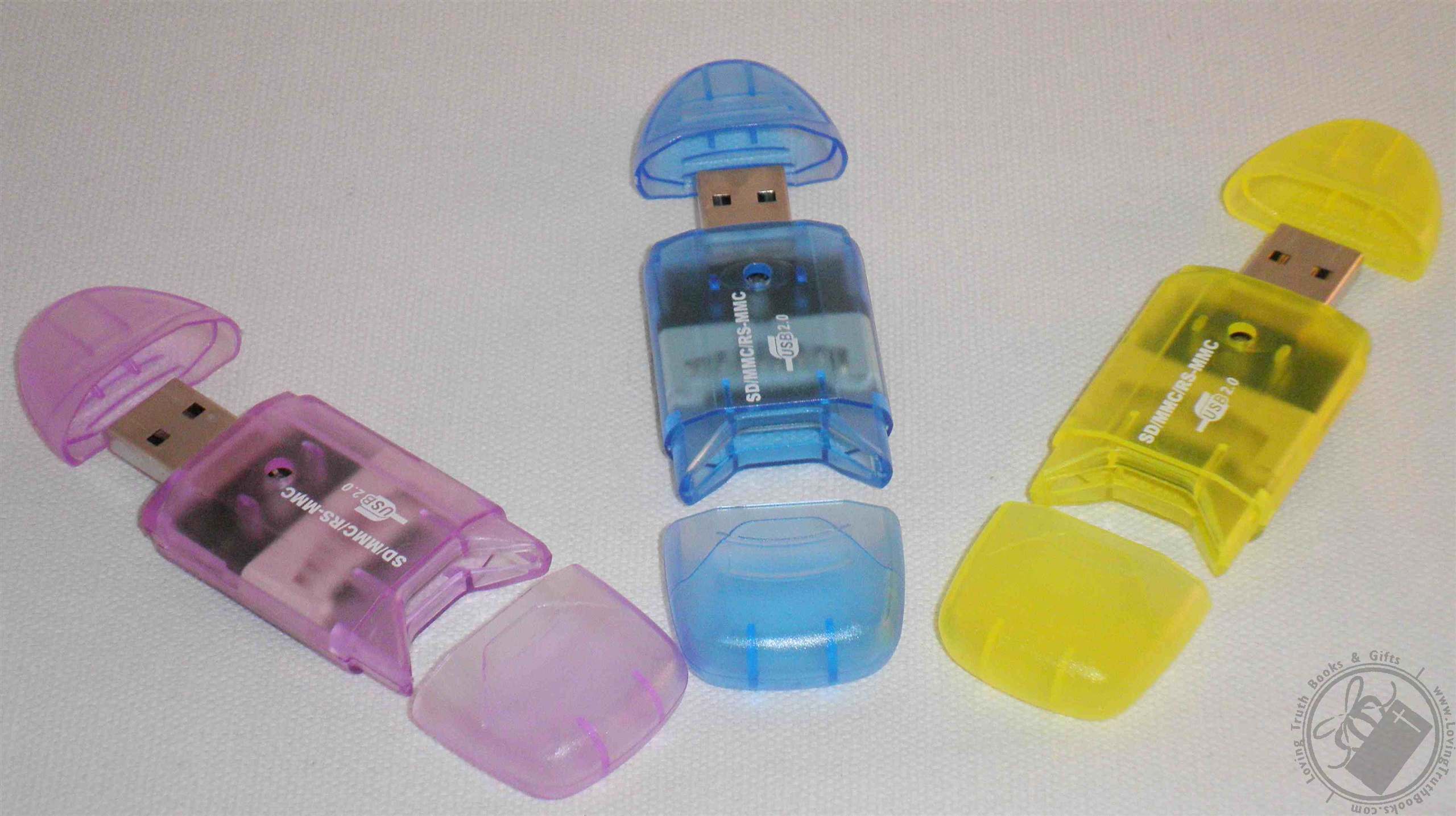 USB 2.0 SDHC SD/ MMC Card Reader by Loving Truth Books & Gifts (Office ...