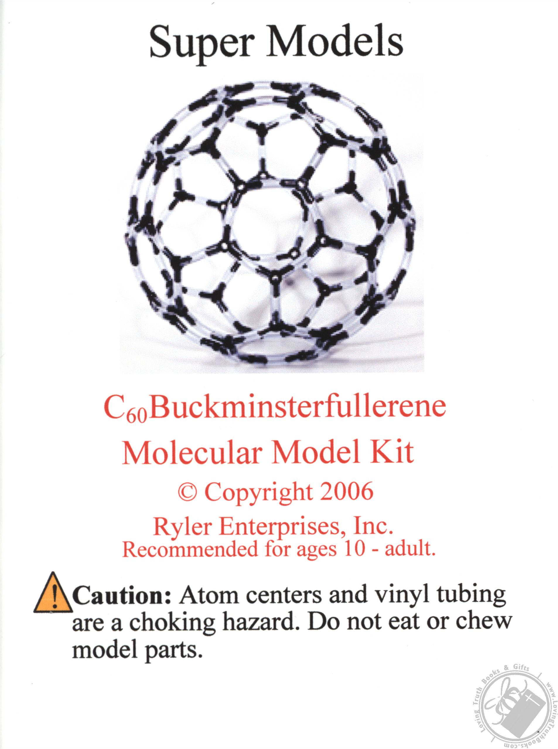 Buckyball - C60 Buckminsterfullerene Molecular Model Kit (154 Pcs) by ...