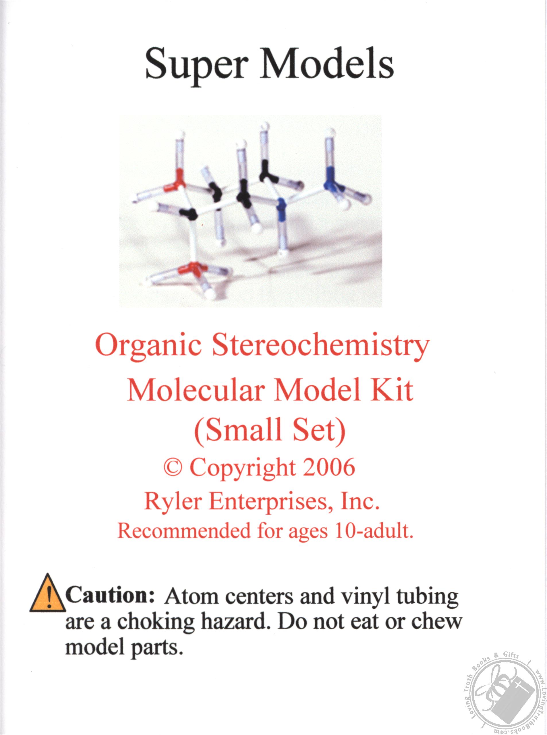 Organic Stereochemistry Molecular Model Set (Small Set)(83 Pcs) by ...