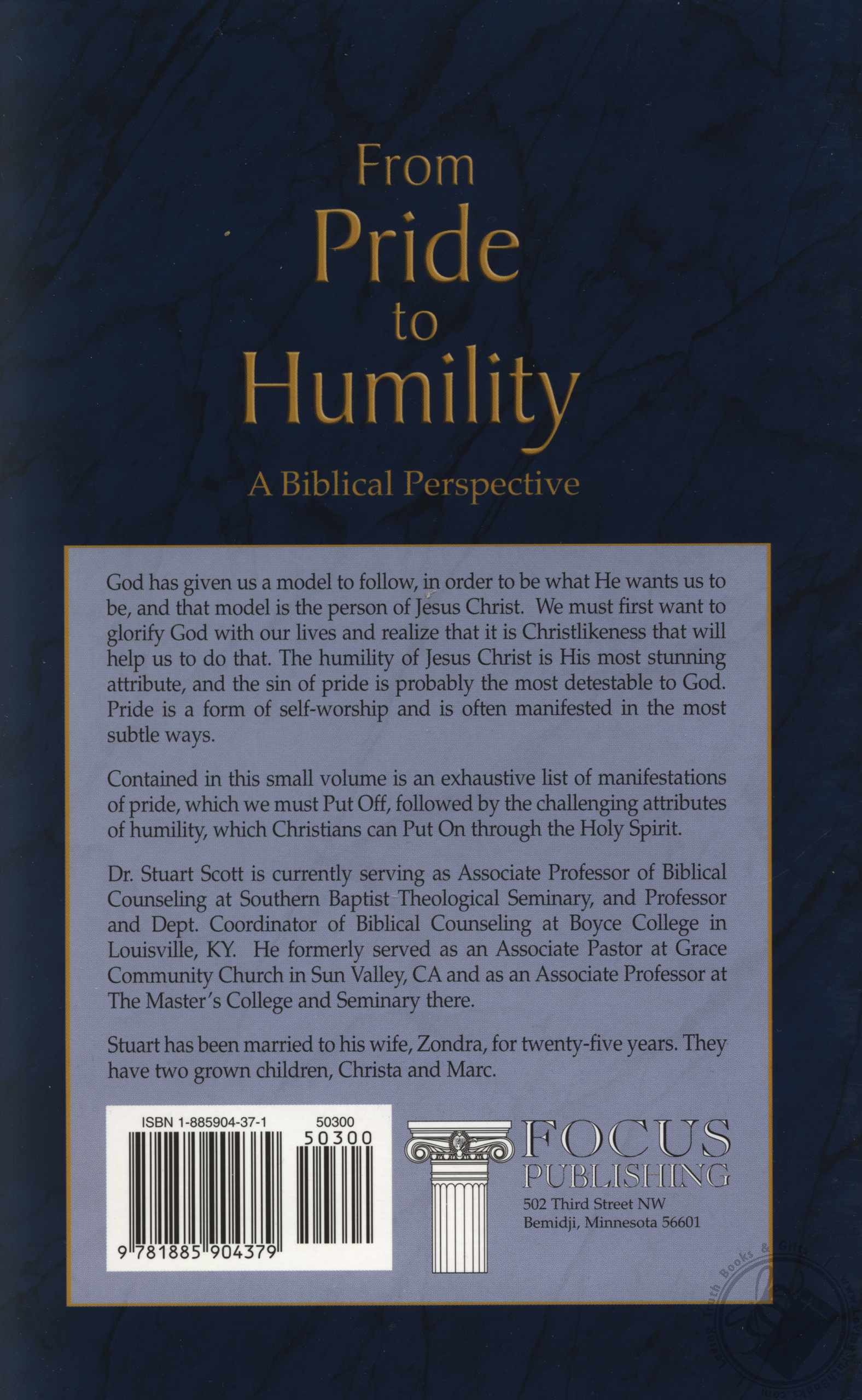 From Pride to Humility: A Biblical Perspective by Stuart Scott (Book ...
