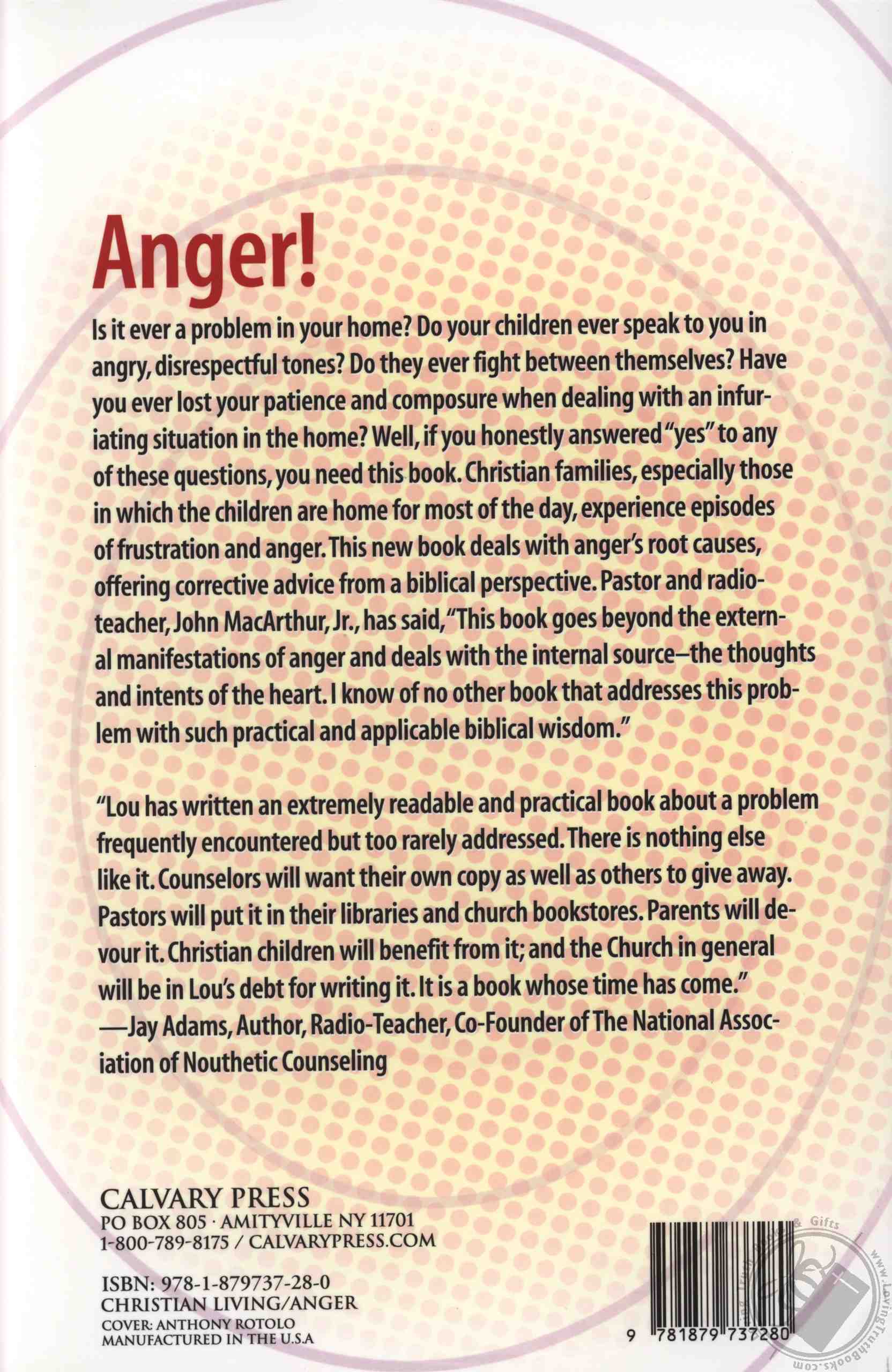 The Heart of Anger: Practical Help for the Prevention and Cure of Anger ...