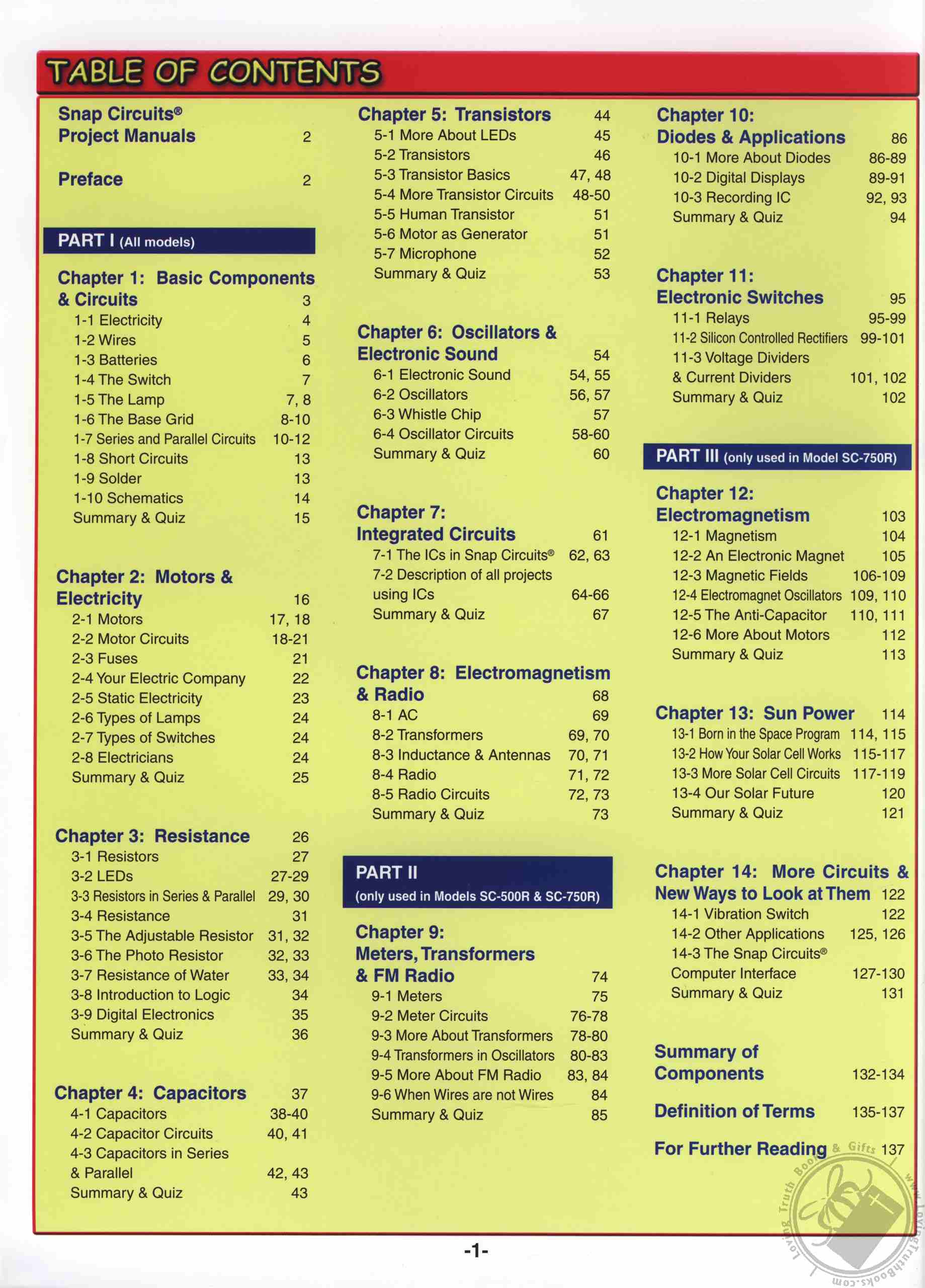 Student Guide for Electronic Snap Circuits Hands-on Program for Basic ...