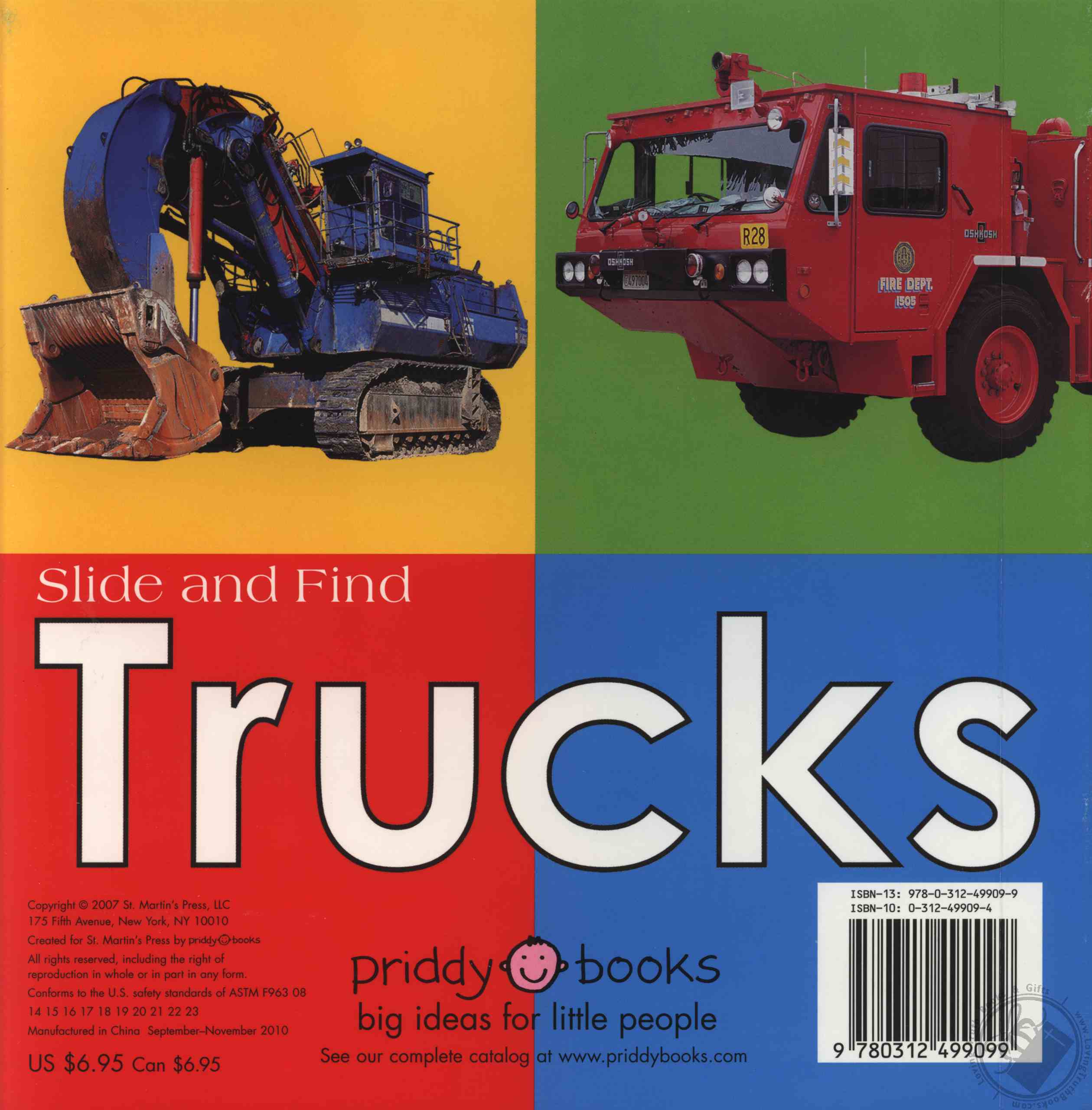Slide and Find Trucks: What Truck is This? by Roger Priddy (Book ...