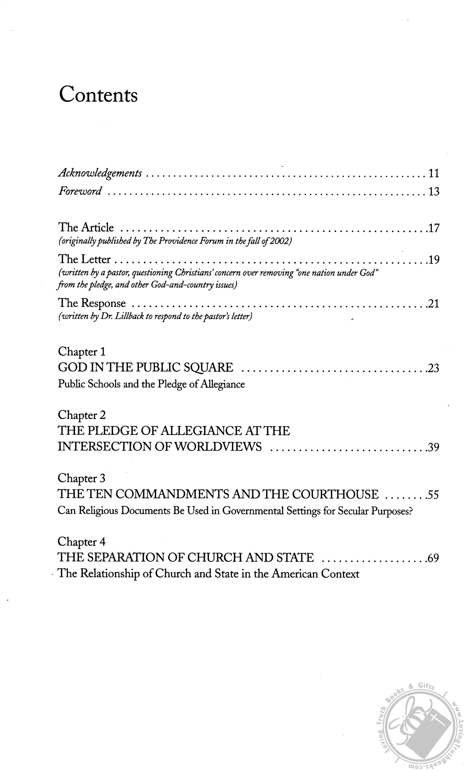Wall of Misconception: Does the Separation of Church and State Mean the ...