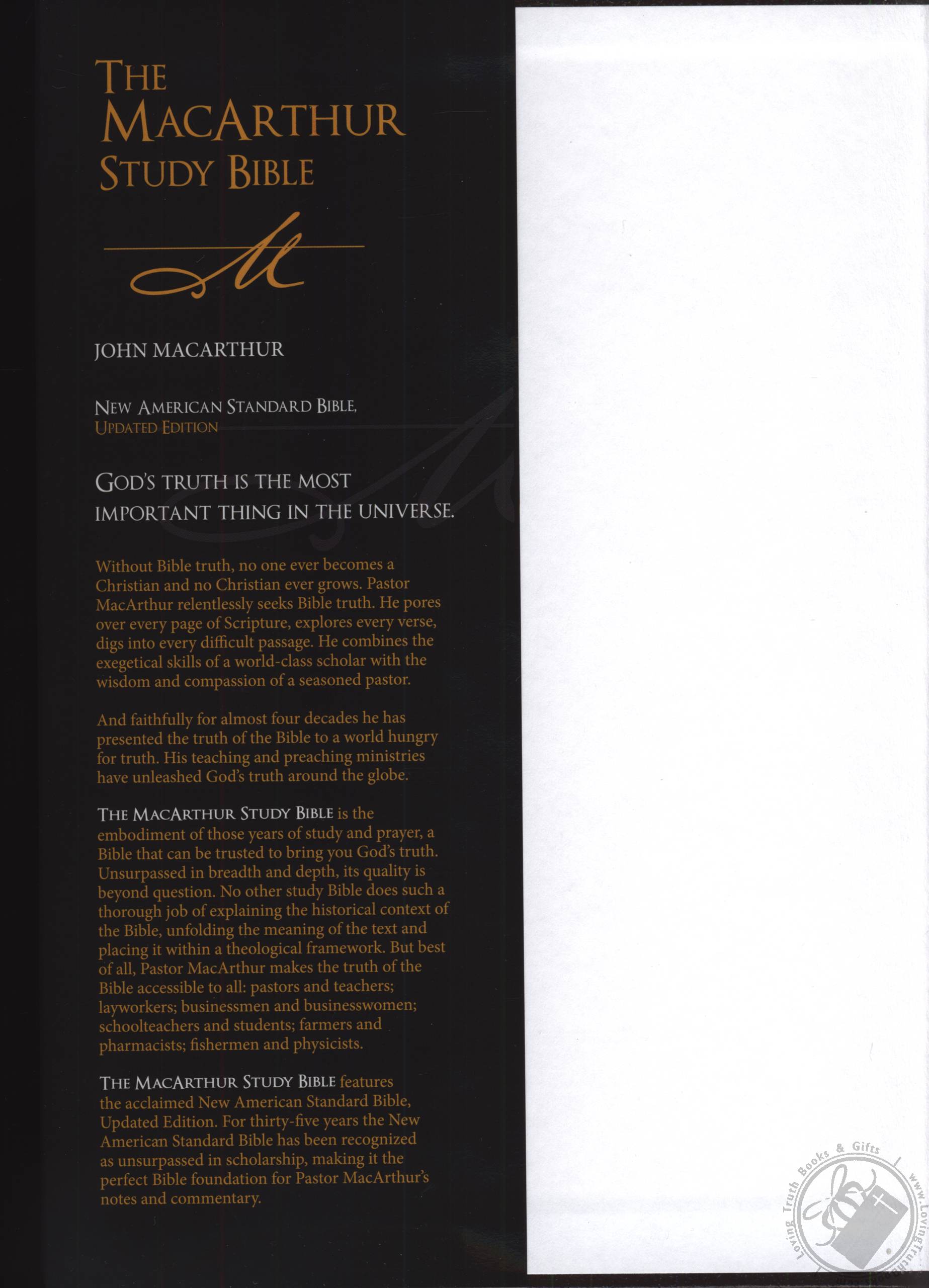 MacArthur Study Bible, NASB (New American Standard Bible) by John ...