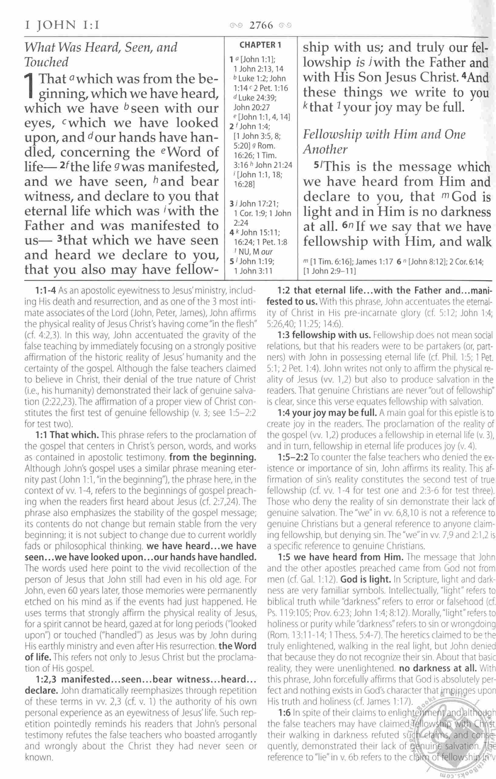 NKJV Large Print The MacArthur Study Bible - Revised and Updated (New ...