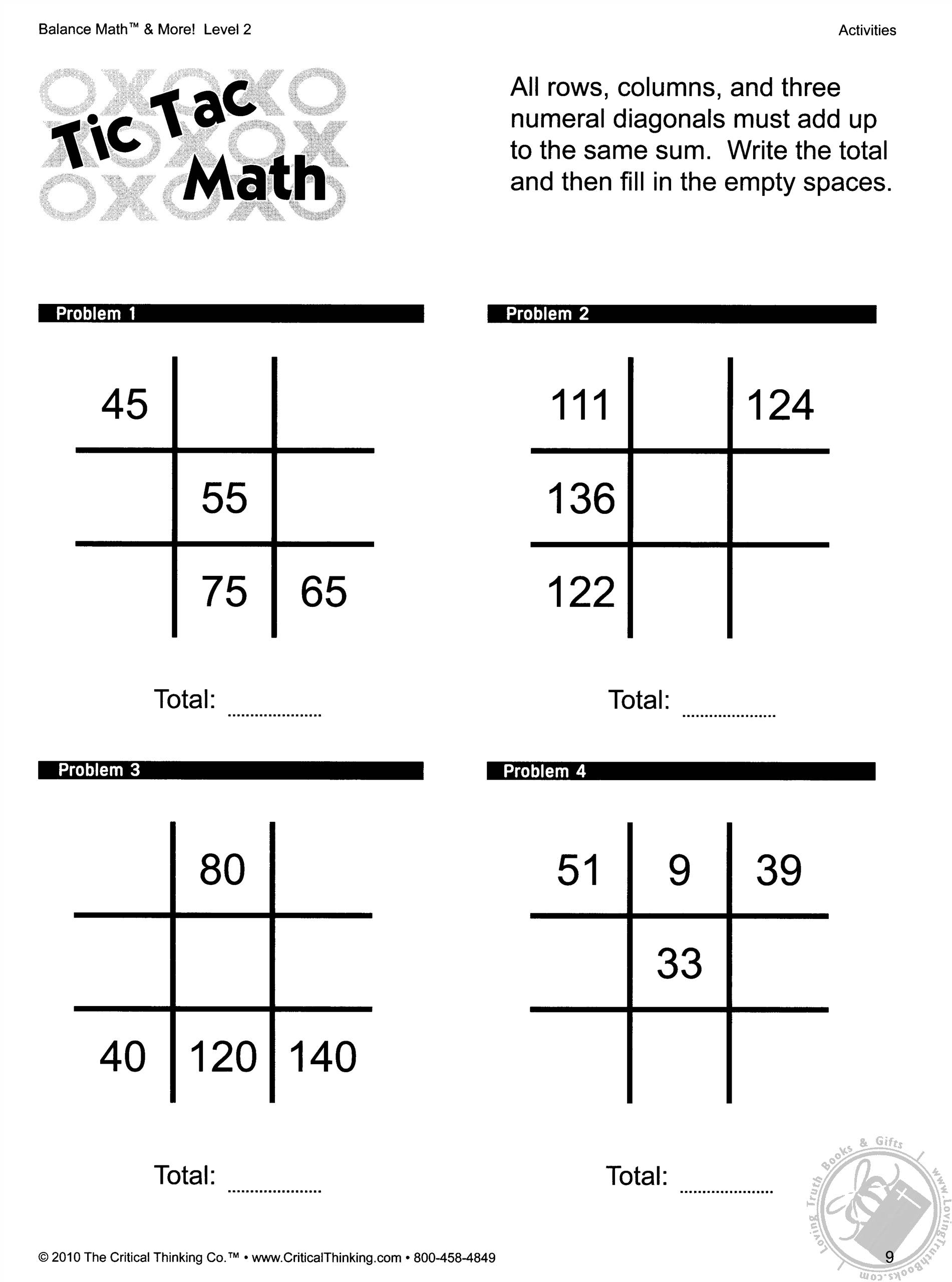 Balance Math & More! Level 2 (Grades 4-12+) by Robert Femiano (Book ...