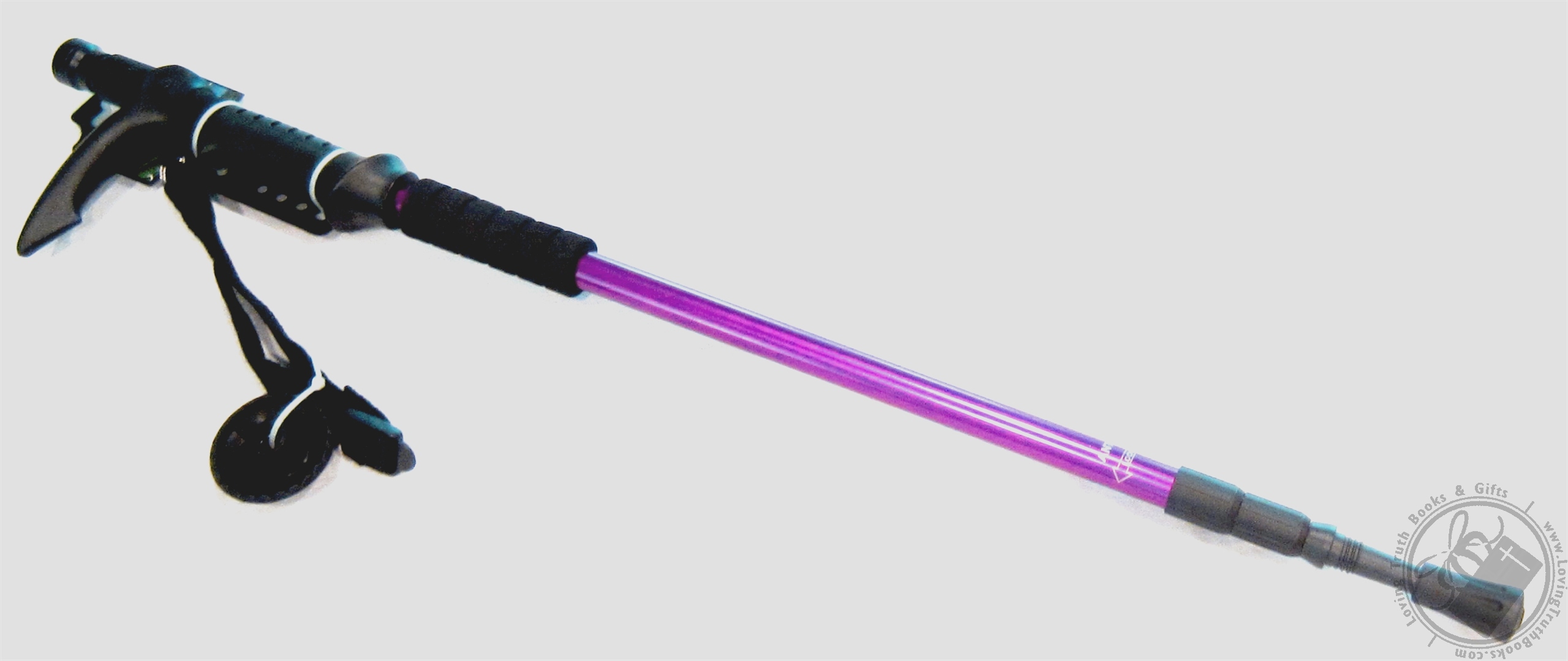 Illuminated Collapsible Hiking Stick/ Adjustable Walking Stick ...