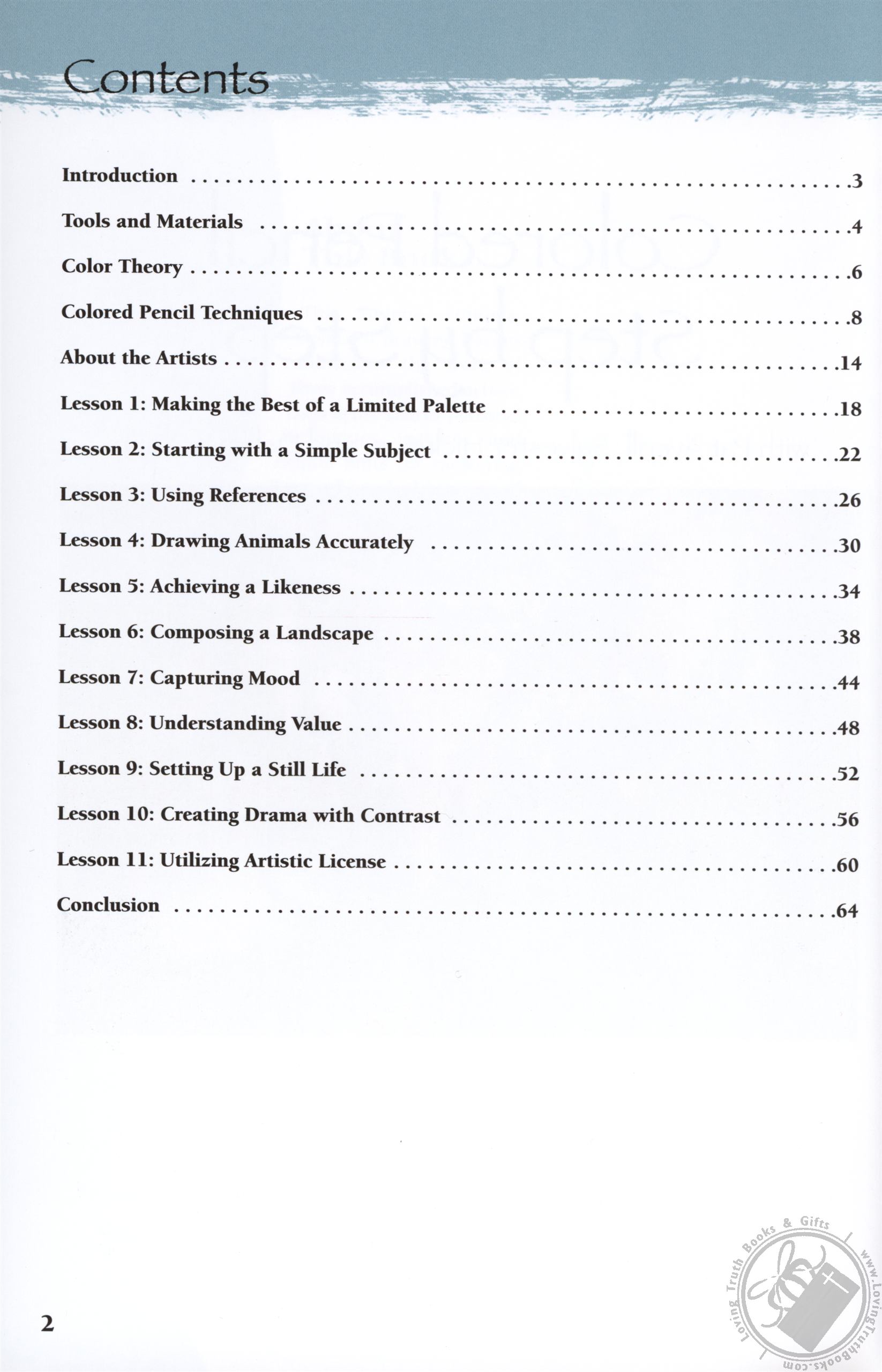 Artist's Library Series: Colored Pencil Step by Step by Pat Averill ...