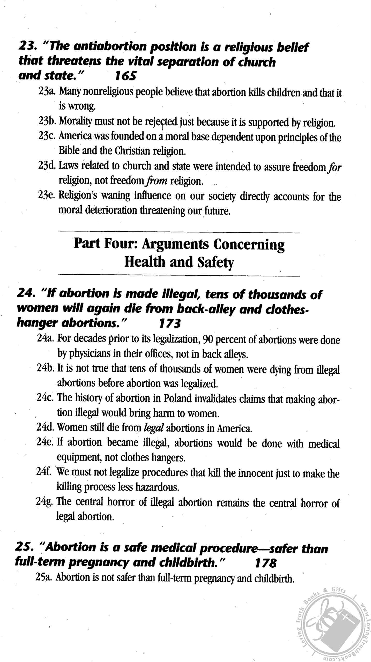 Pro-Life Answers to Pro-Choice Arguments Expanded & Updated by Randy ...