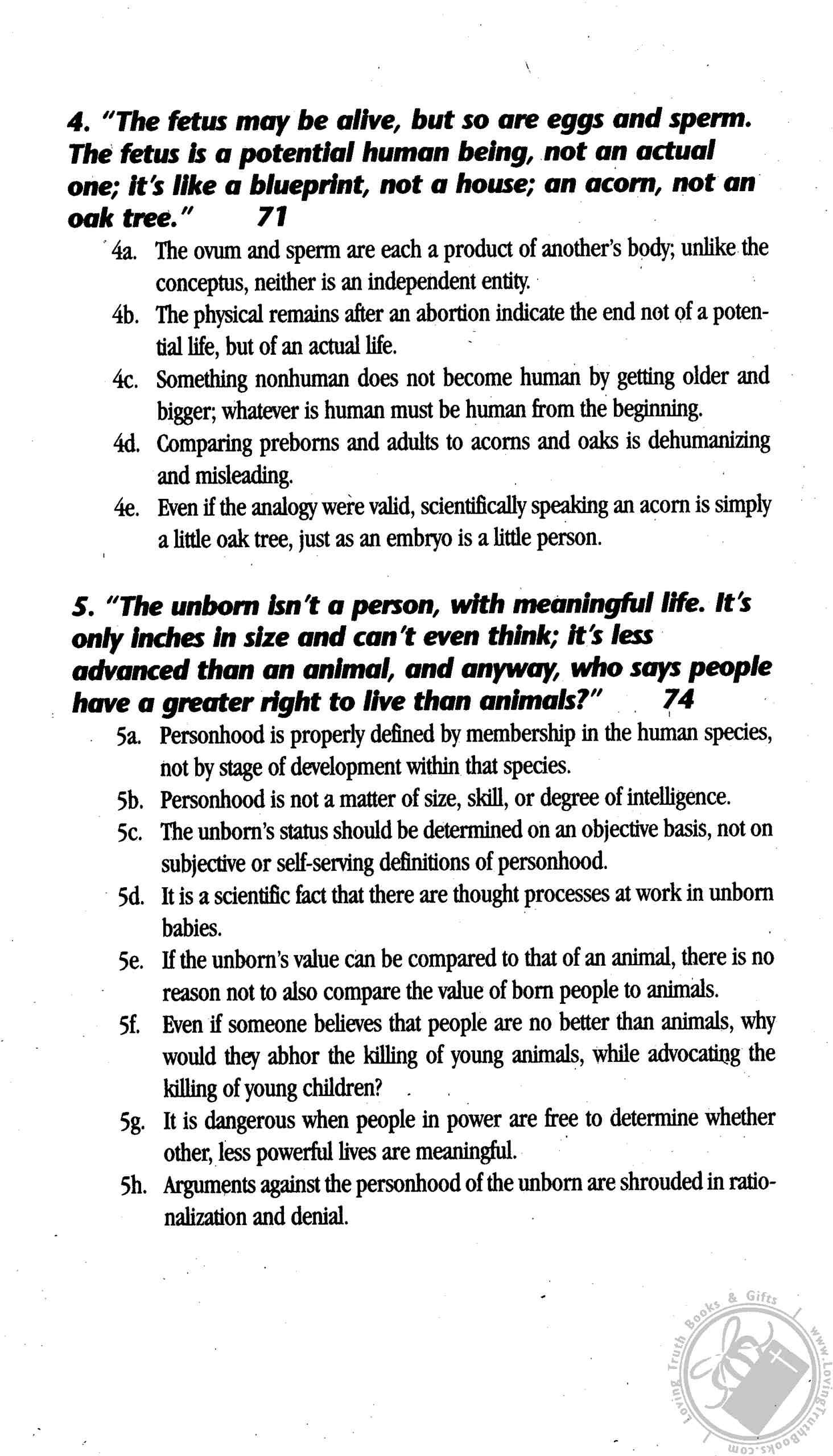 Pro-Life Answers to Pro-Choice Arguments Expanded & Updated by Randy ...