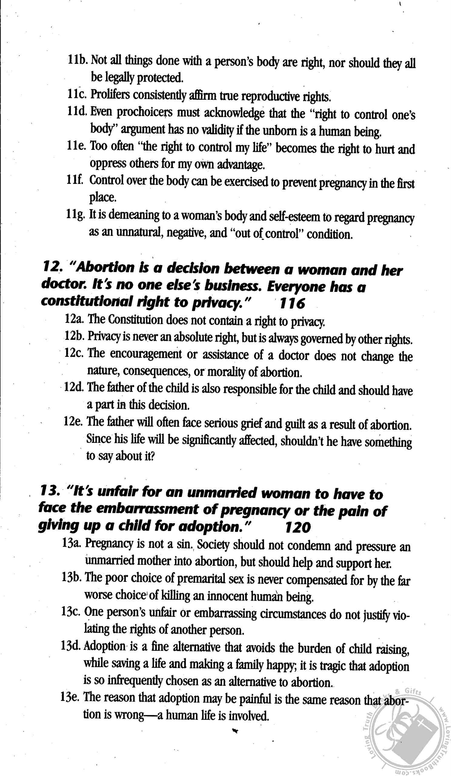 Pro-Life Answers to Pro-Choice Arguments Expanded & Updated by Randy ...