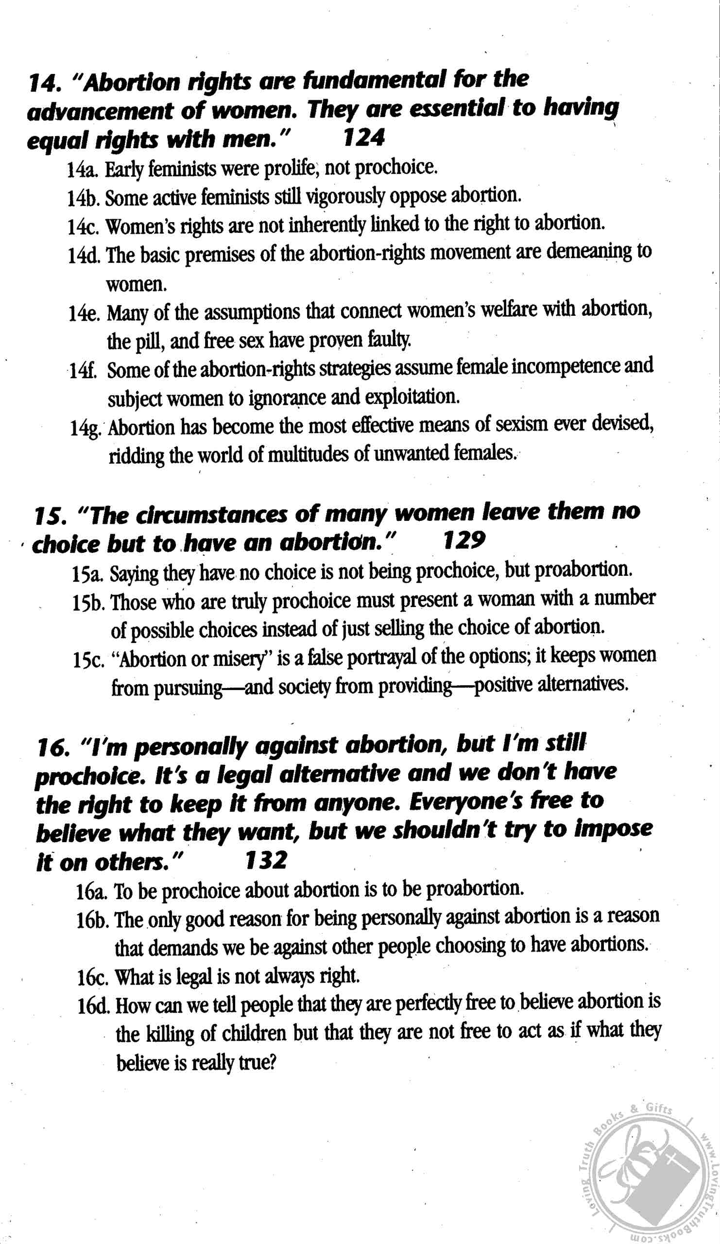 Pro-Life Answers to Pro-Choice Arguments Expanded & Updated by Randy ...