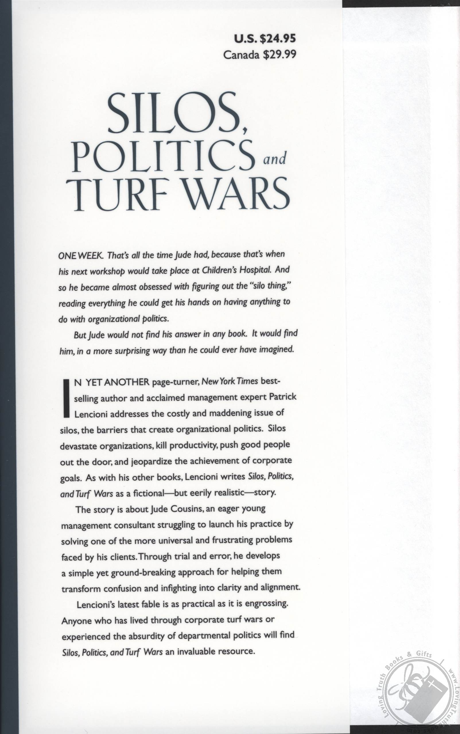 Silos, Politics and Turf Wars: A Leadership Fable About Destroying the ...