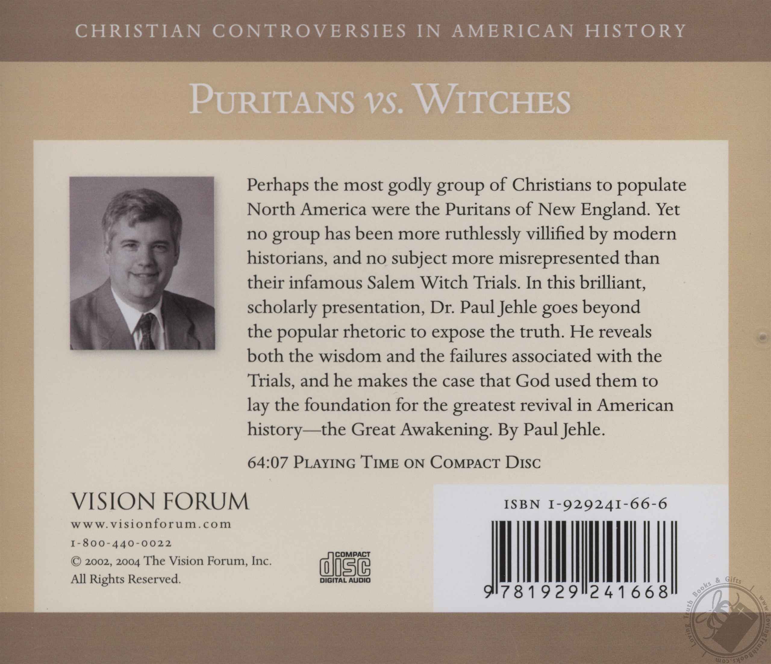 Christian Controversies in American History: Puritan vs. Witches - What ...