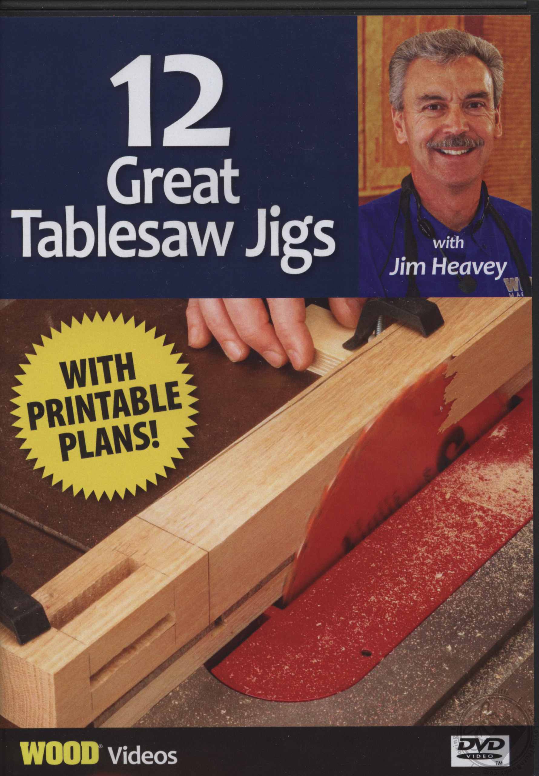 12 Great Table Saw Jigs with Jim Heavey (Wood Videos) Bonus Printable ...