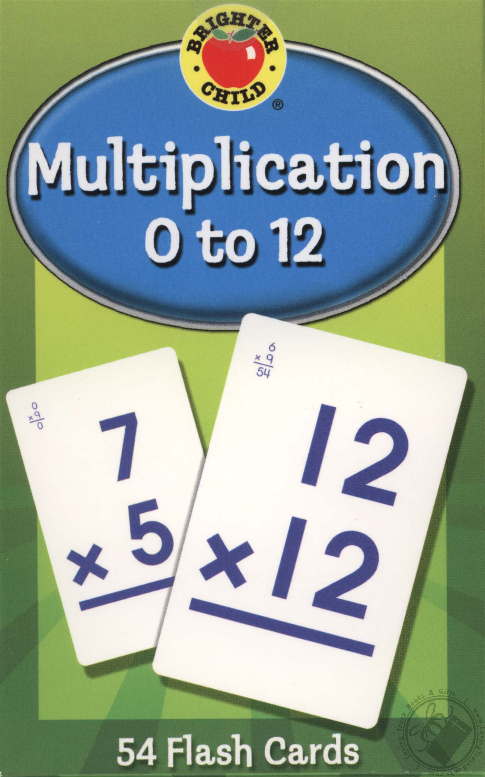 Multiplication 0 to 12 Flash Cards for Ages 8 and Up (Math Facts Flash ...
