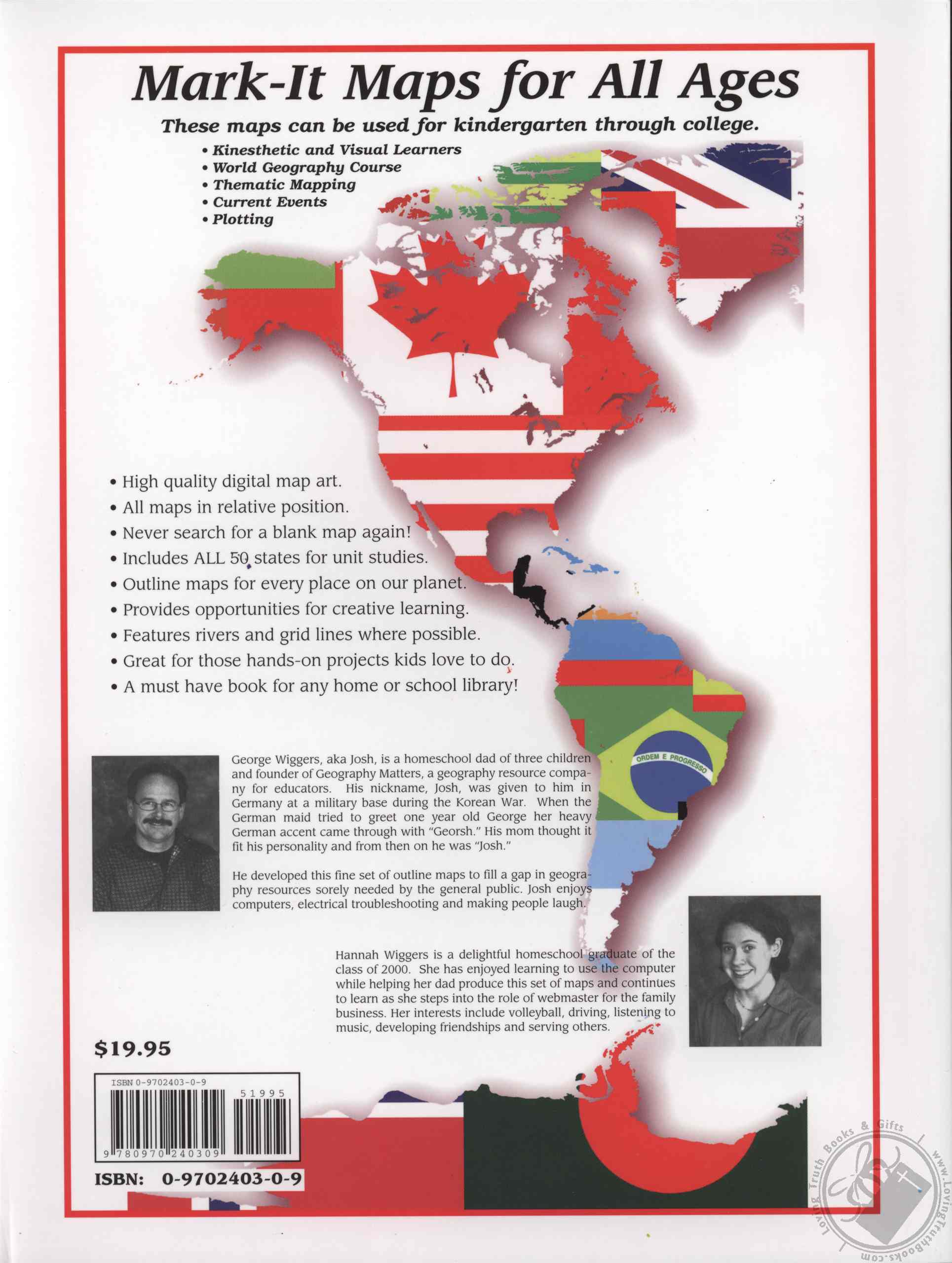 Uncle Josh's Outline Map Book by George Wiggers, Hannah Wiggers (Book ...