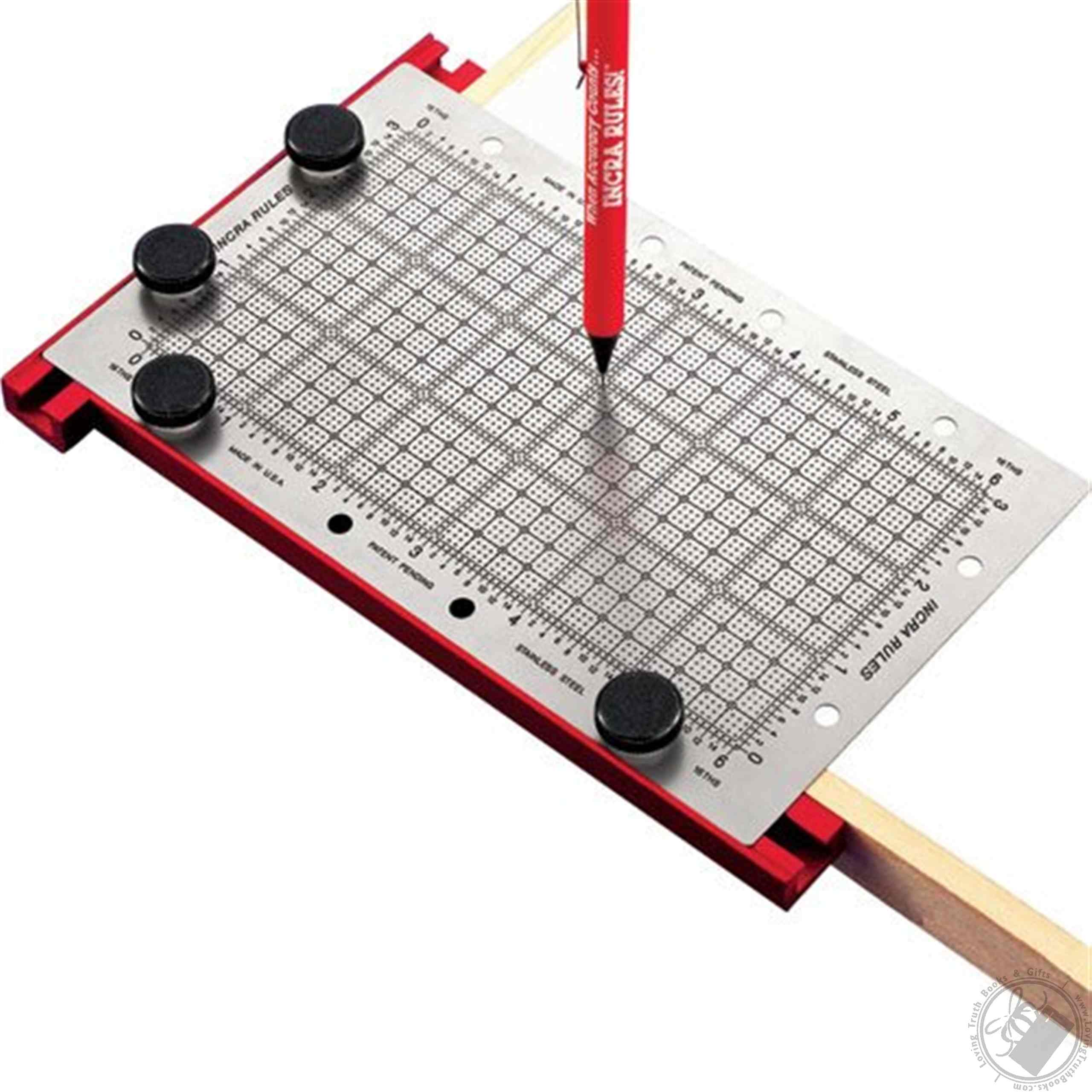 Incra Rules 6 by 3 Inch Precision X-Y Marker (Stainless Steel) (XY0603 ...