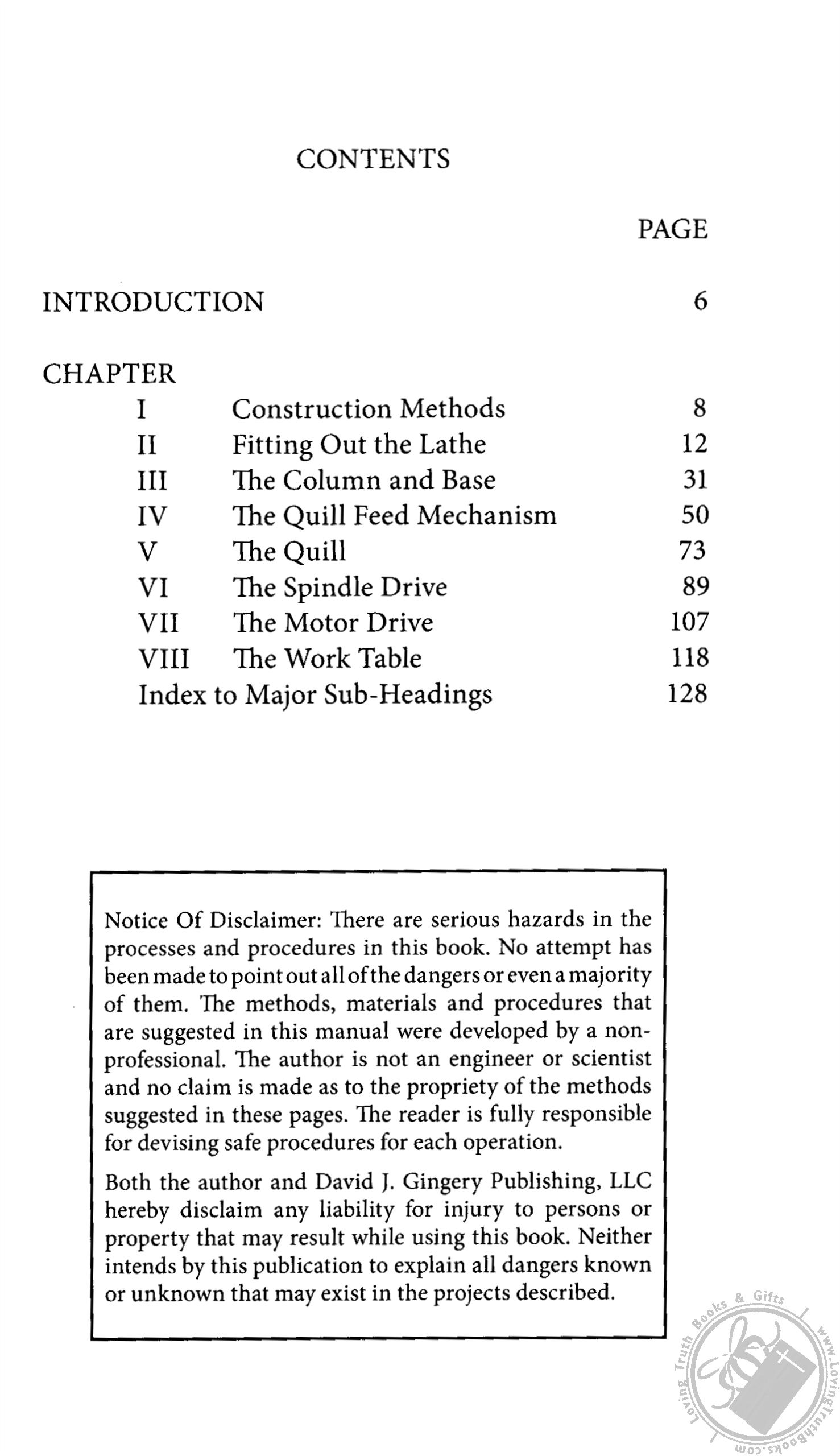 The Drill Press Build Your Own Metalworking Shop from Scrap Series (Vol ...