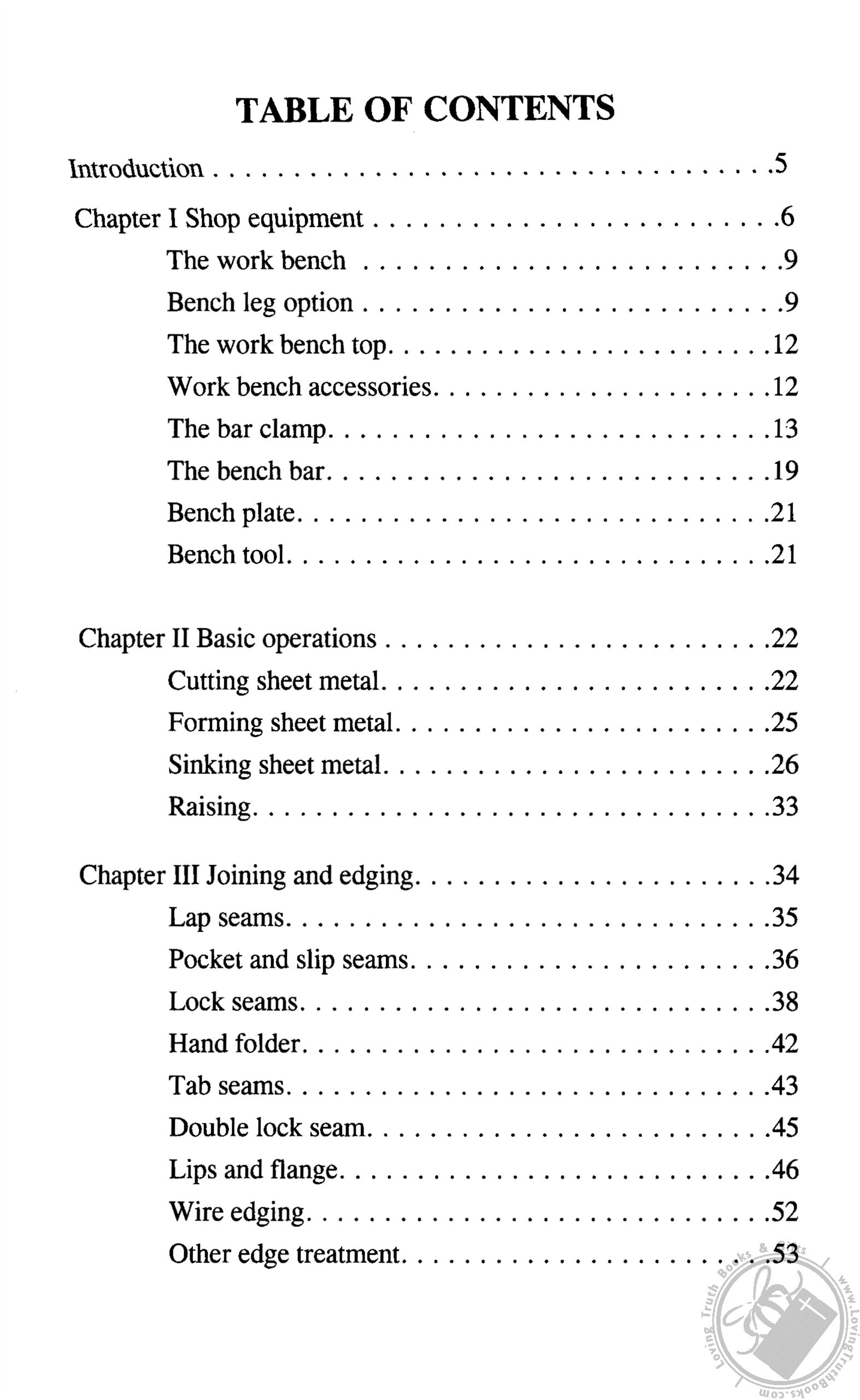 Working Sheet Metal by David J Gingery (Book / Paperback) (Loving Truth ...