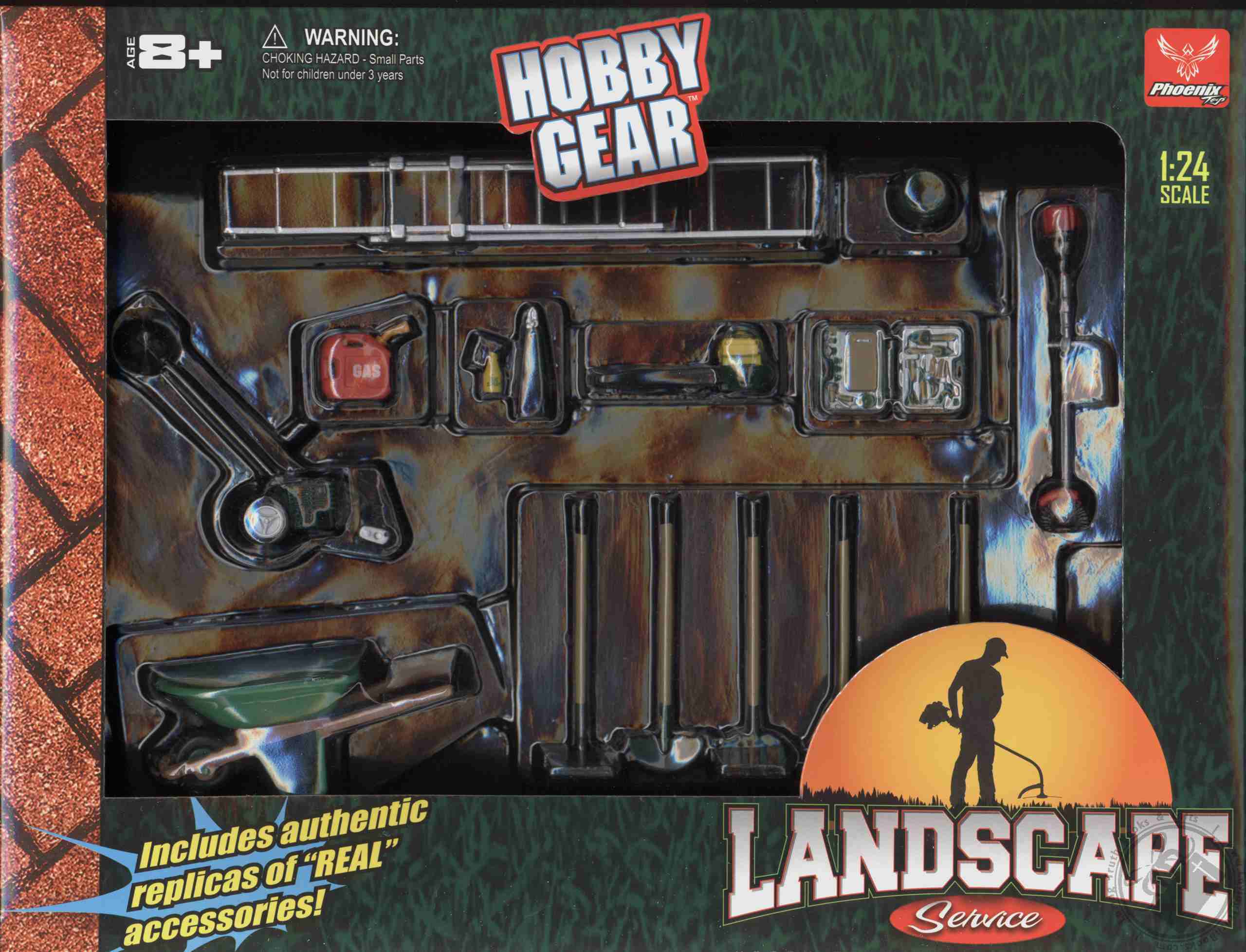 Landscape Service Hobby Grade Diorama Accessory Set (Scale 1:24) (Die ...