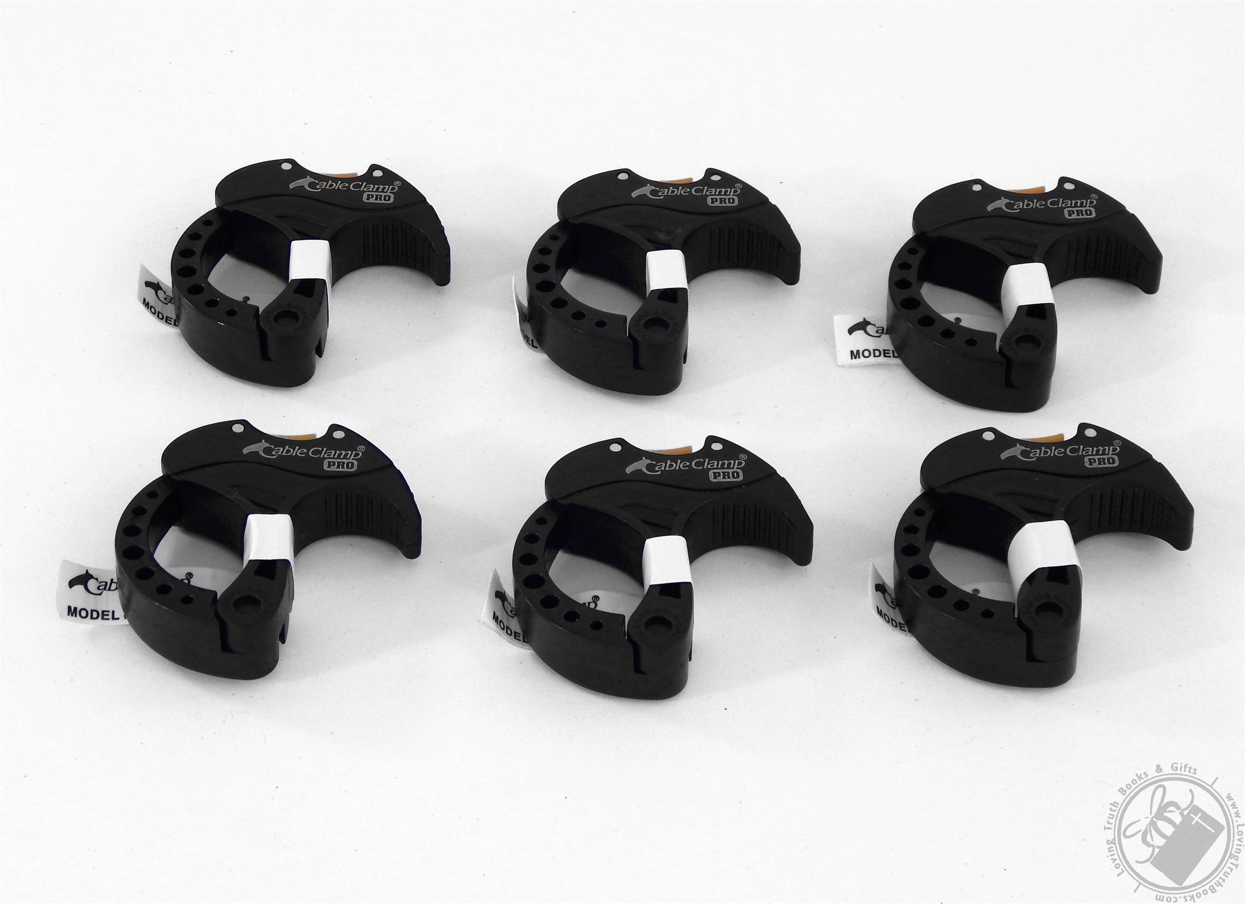 Cable Clamp PRO, SMALL Cable / Power Tool / Computer Cable Clamp, Black ...