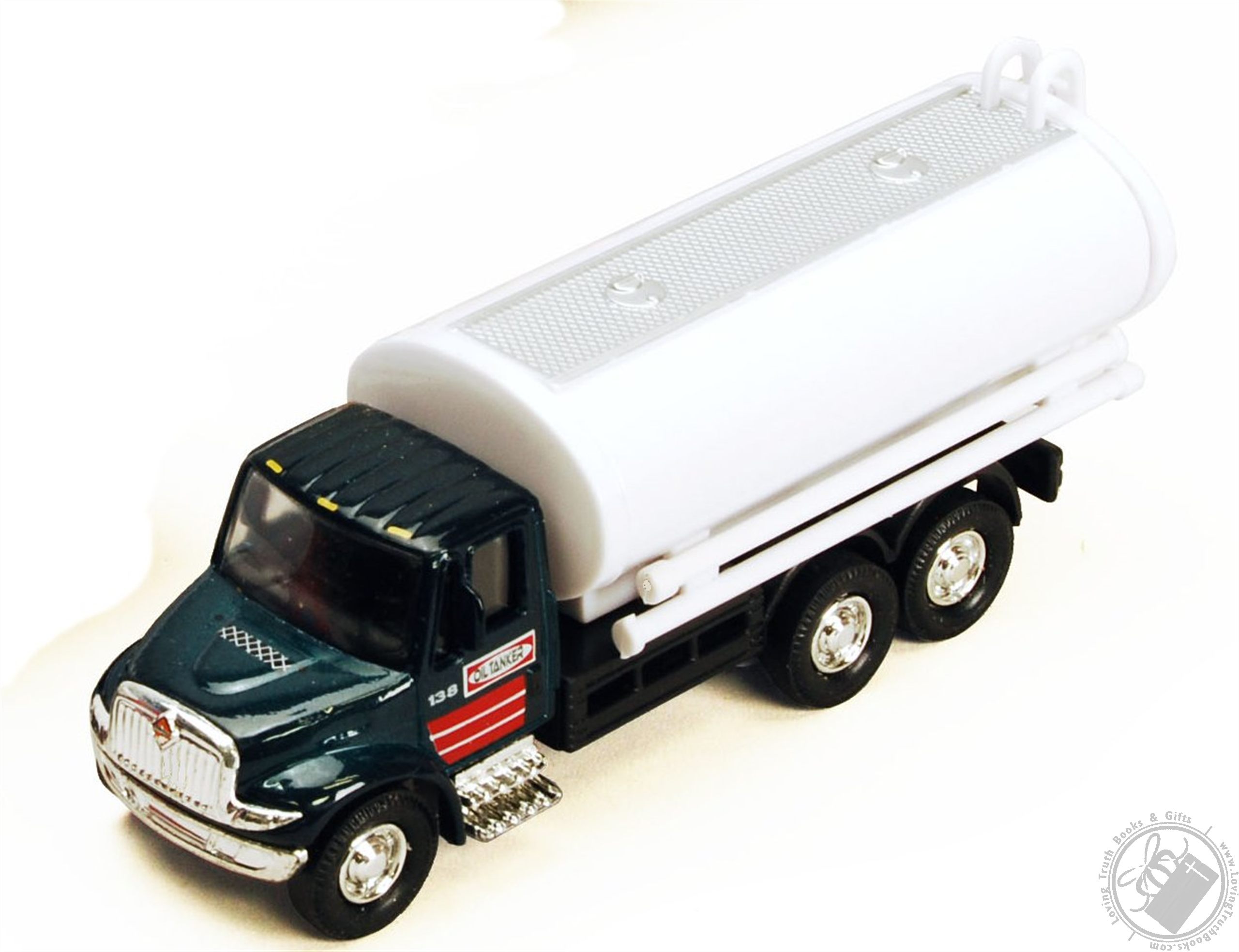 International Oil Tanker Truck Pullback Action Diecast (Colors Vary) by ...