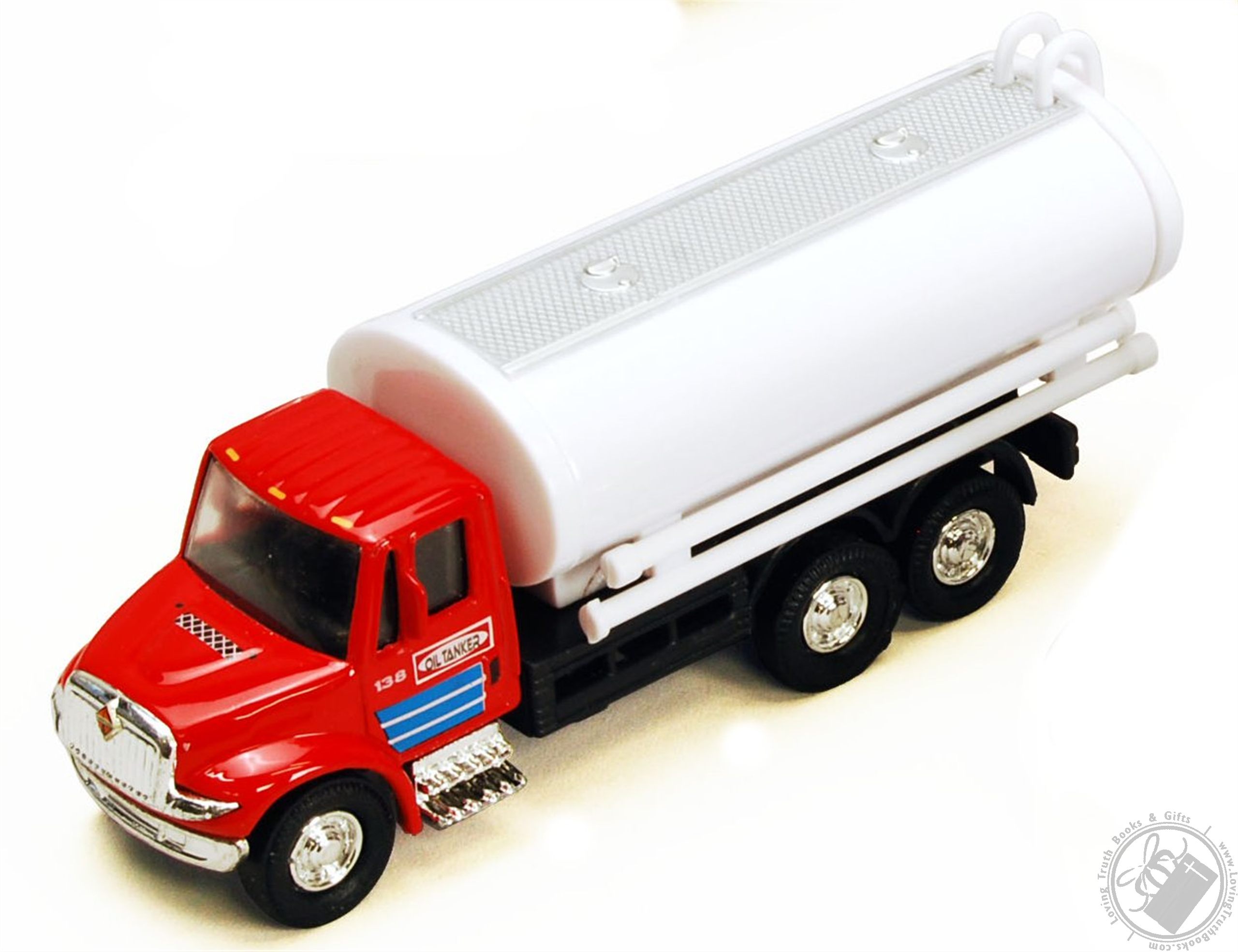International Oil Tanker Truck Pullback Action Diecast (Colors Vary) by ...