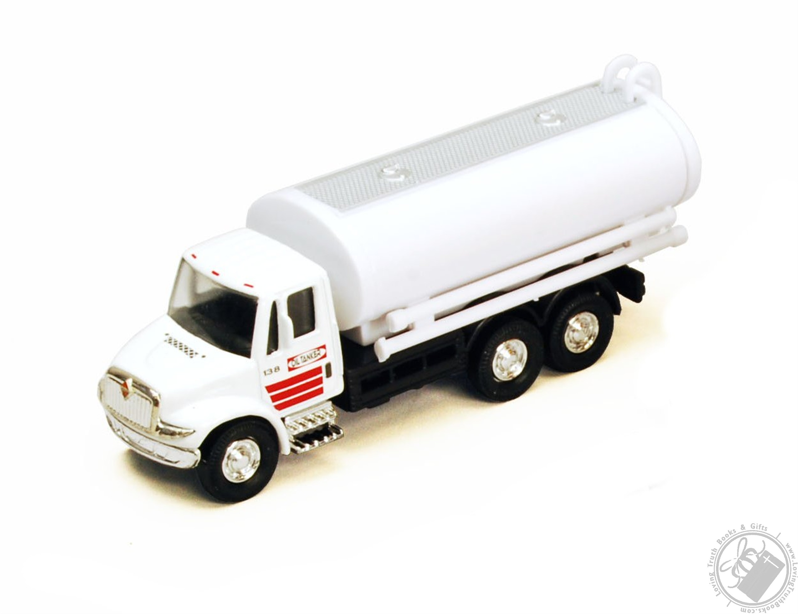 International Oil Tanker Truck Pullback Action Diecast (Colors Vary) by ...