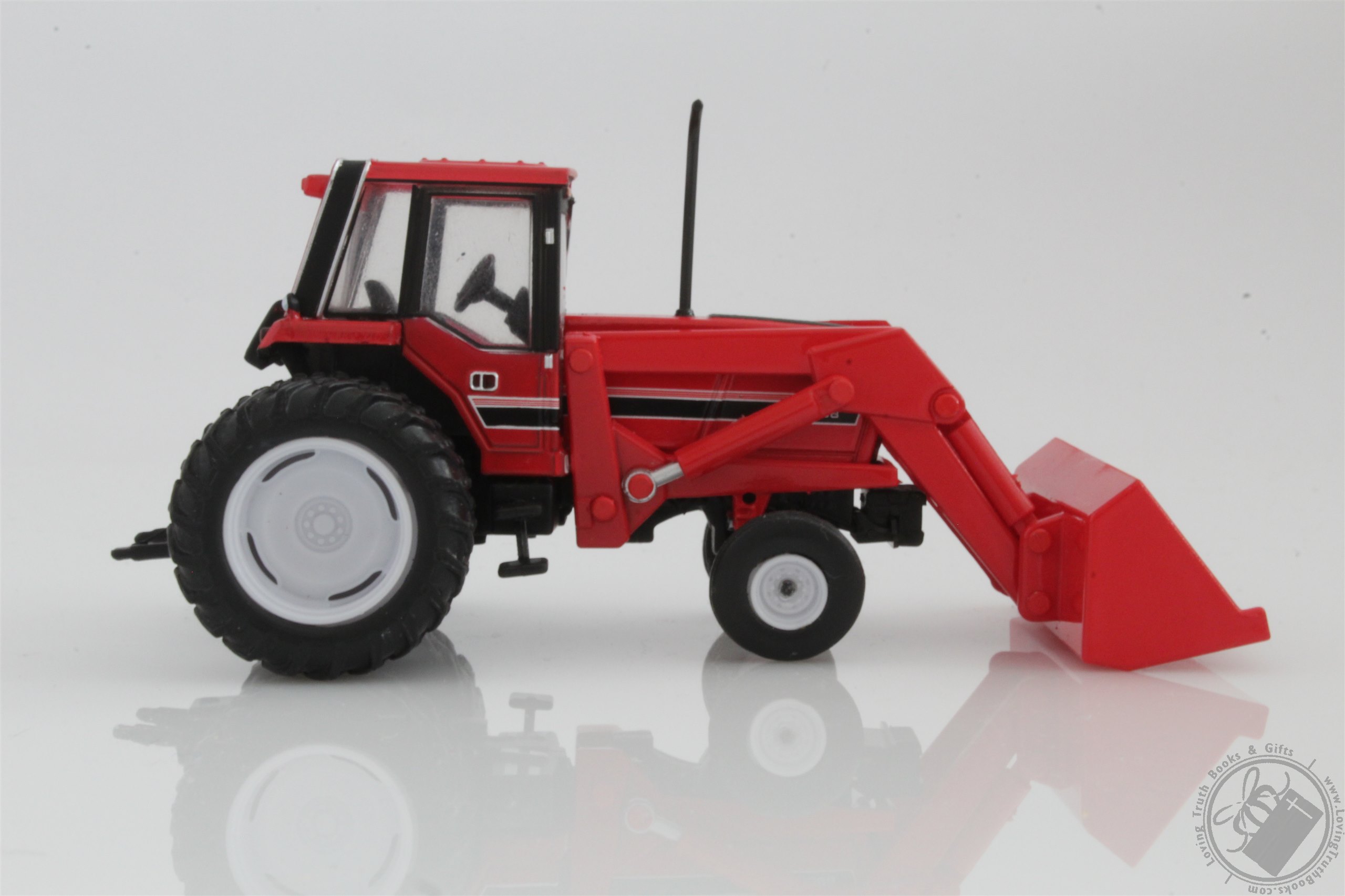 1982 Case IH 3088 Tractor w/ Front Loader and Cab Diecast Model 1:64 ...