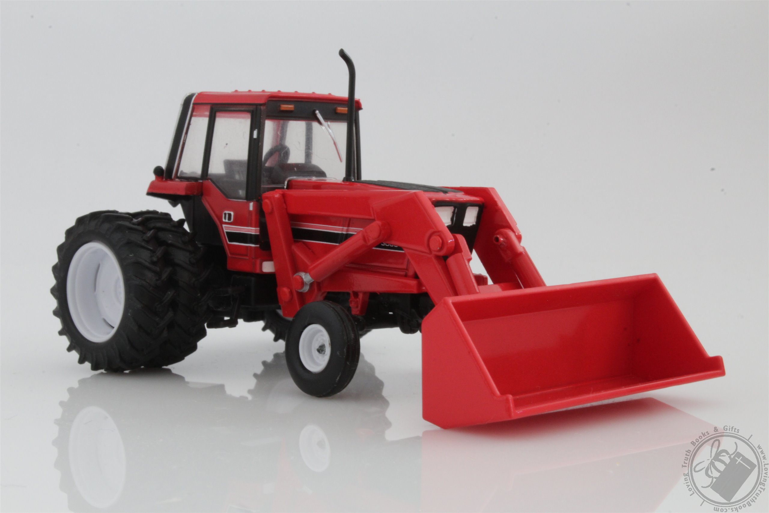 1982 Case IH 3088 Tractor w/ Front Loader and Cab Diecast Model 1:64 ...