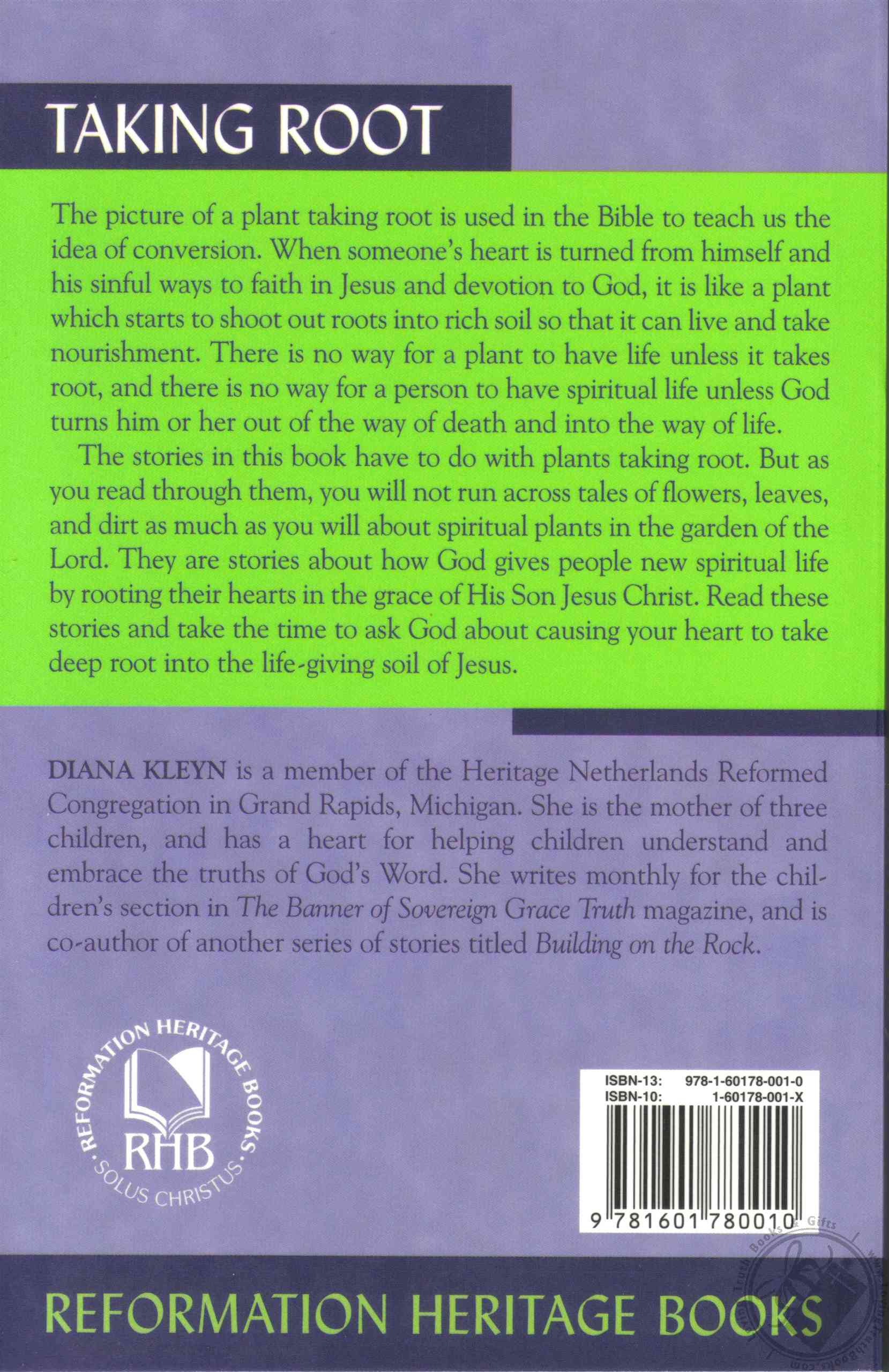 Taking Root: Conversion Stories for Children (The Lord's Garden Volume ...