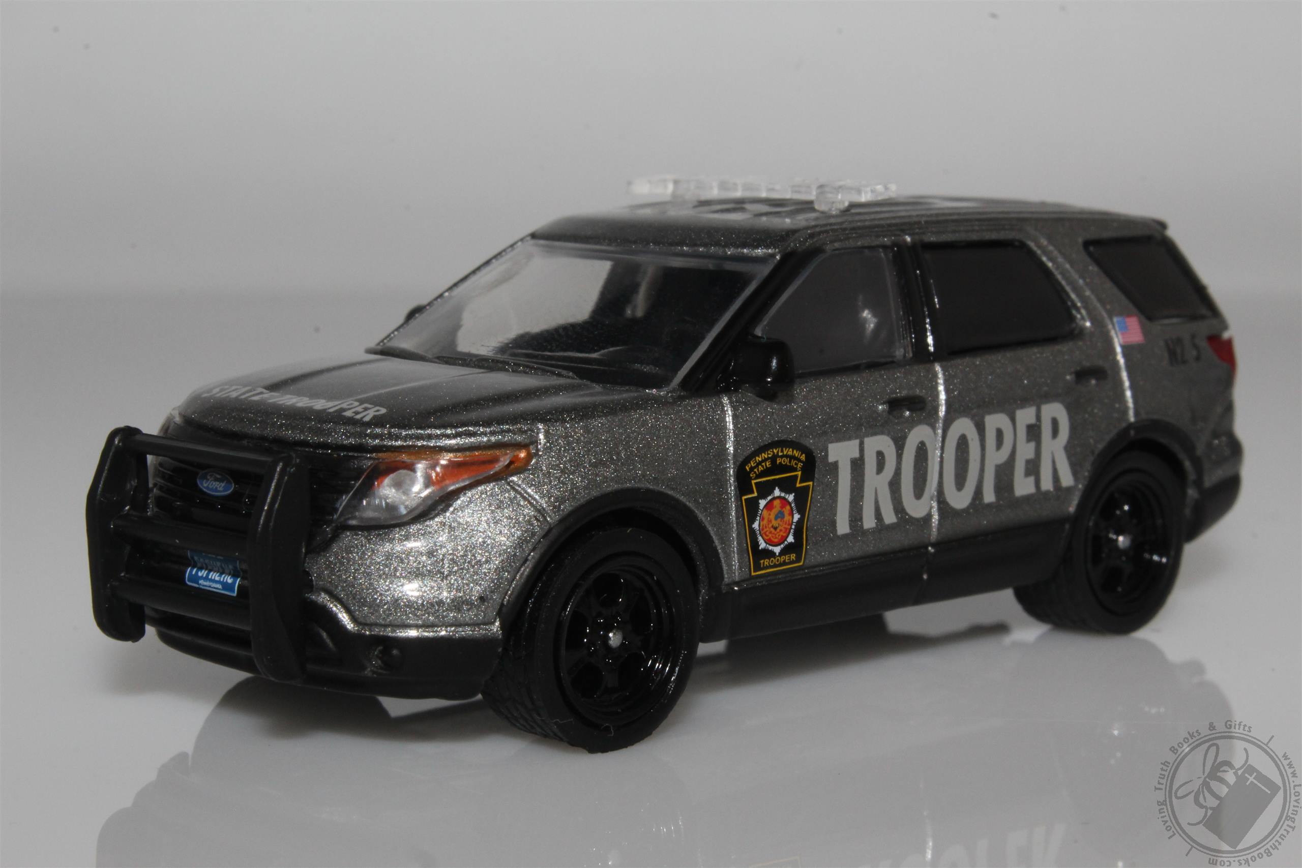 2017 Ford Explorer Interceptor Pennsylvania State Trooper, Police 1:64 ...