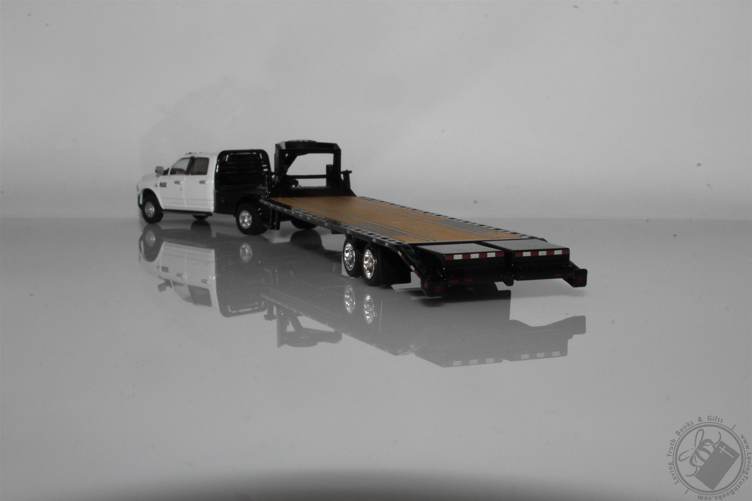 2018 Dodge Ram 3500 Flatbed Dually Pickup Truck, With Gooseneck Trailer ...